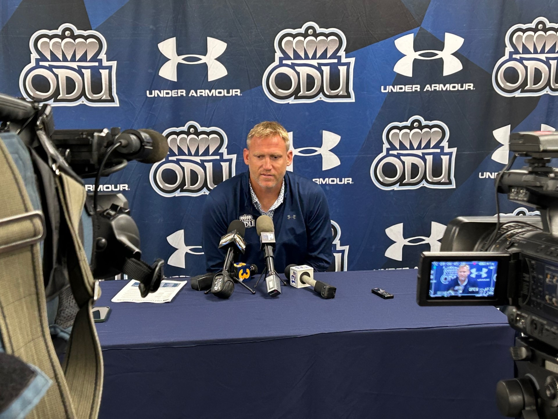 Ricky Rahne Press Conference (Marshall) - Old Dominion Athletics