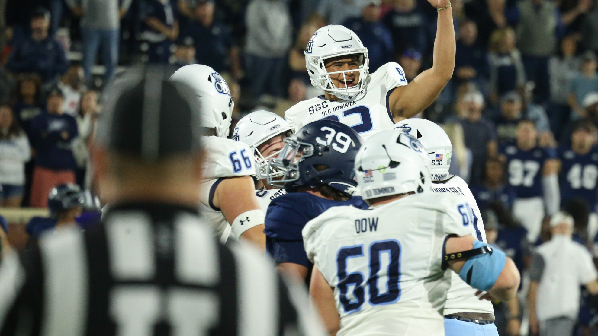 Minium: Ethan Sanchez has kicked well for ODU even as his father ...