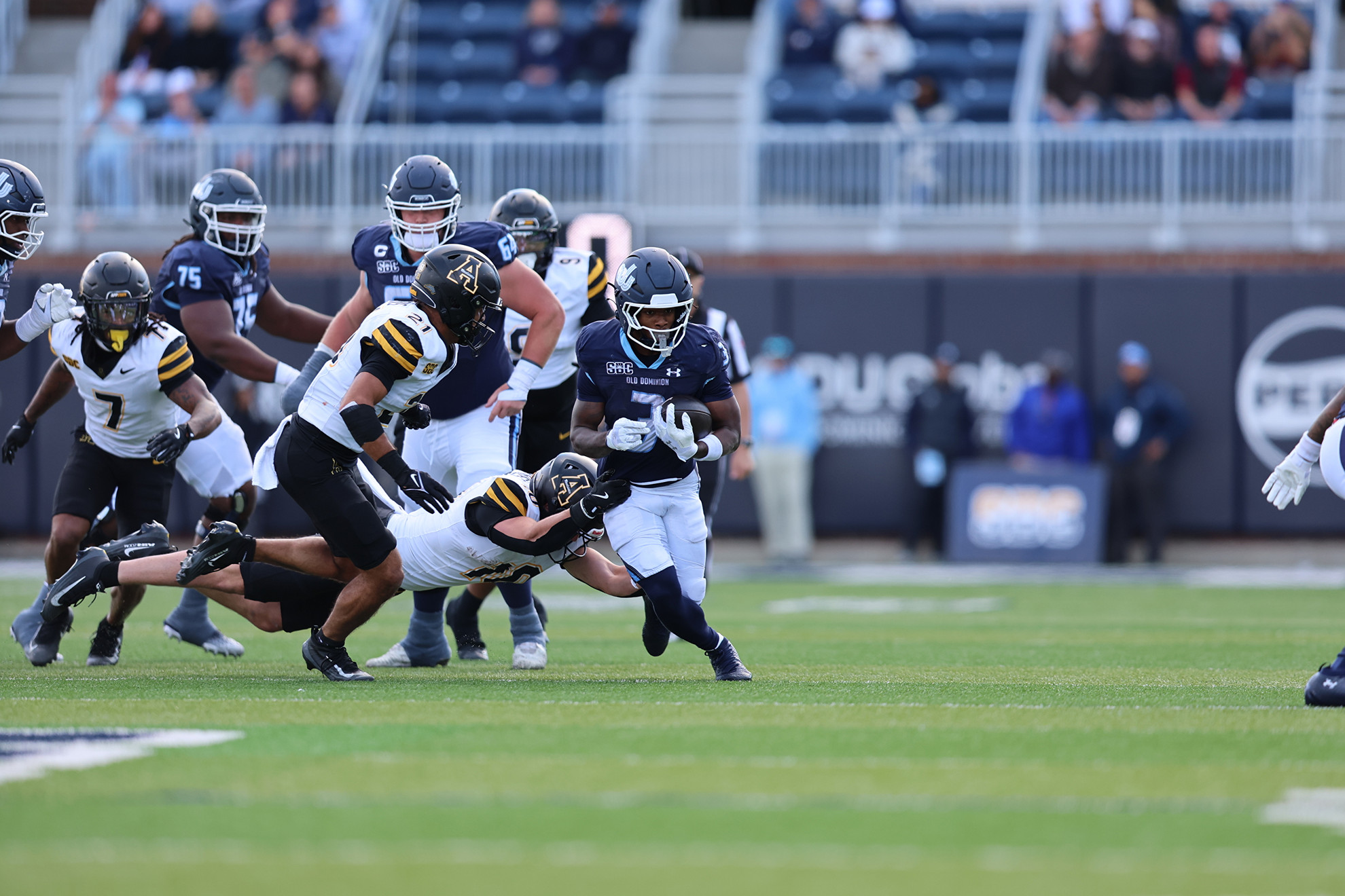 ODU Football Holds On To Defeat App State, 24-21 - Old Dominion Athletics