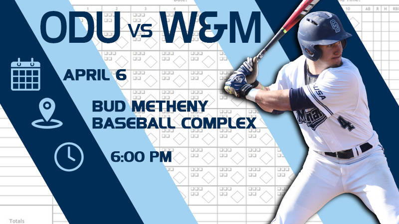 ODU Hosts Old CAA Rival William & Mary at the Bud - Old Dominion Athletics