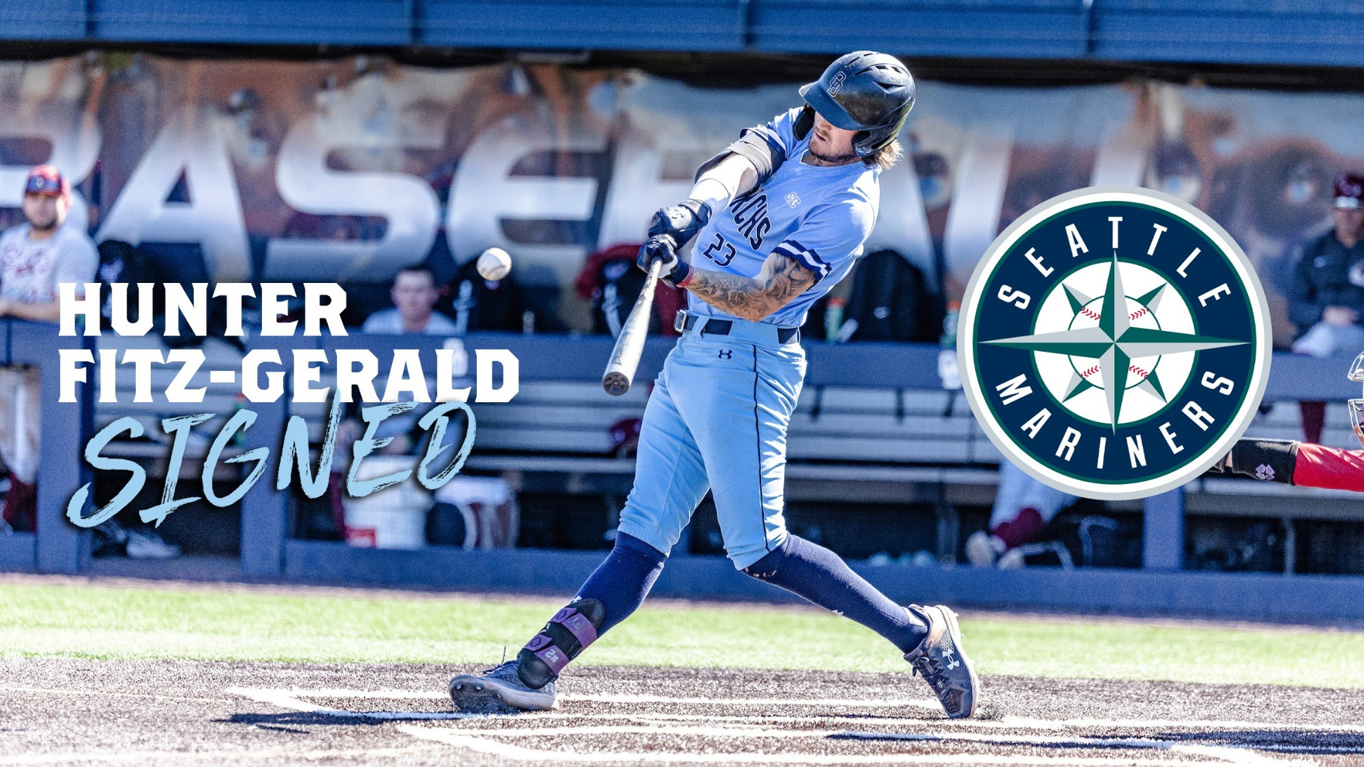 Fitz-Gerald Signs Non-Drafted Free Agent Deal With the Seattle Mariners ...