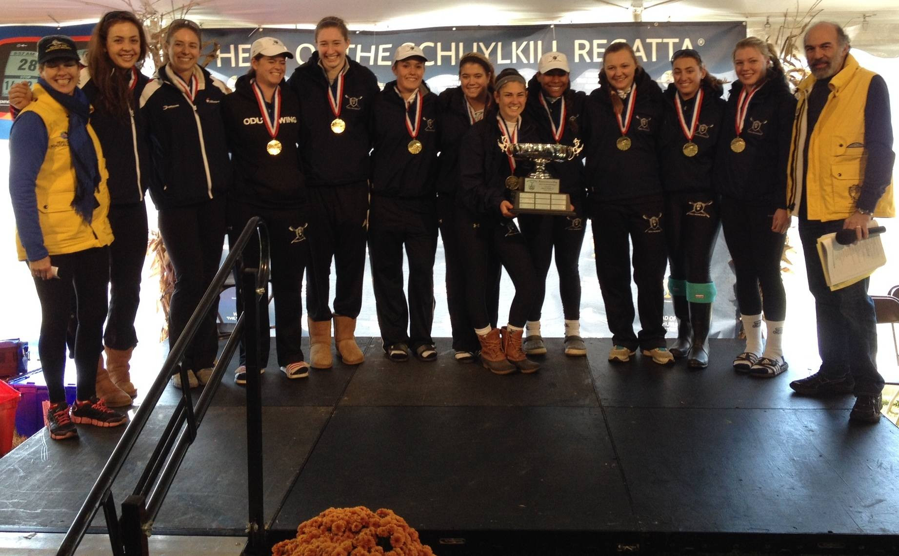 ODU Rowing Wins Commodore Cup at the Head of the Schuylkill - Old ...