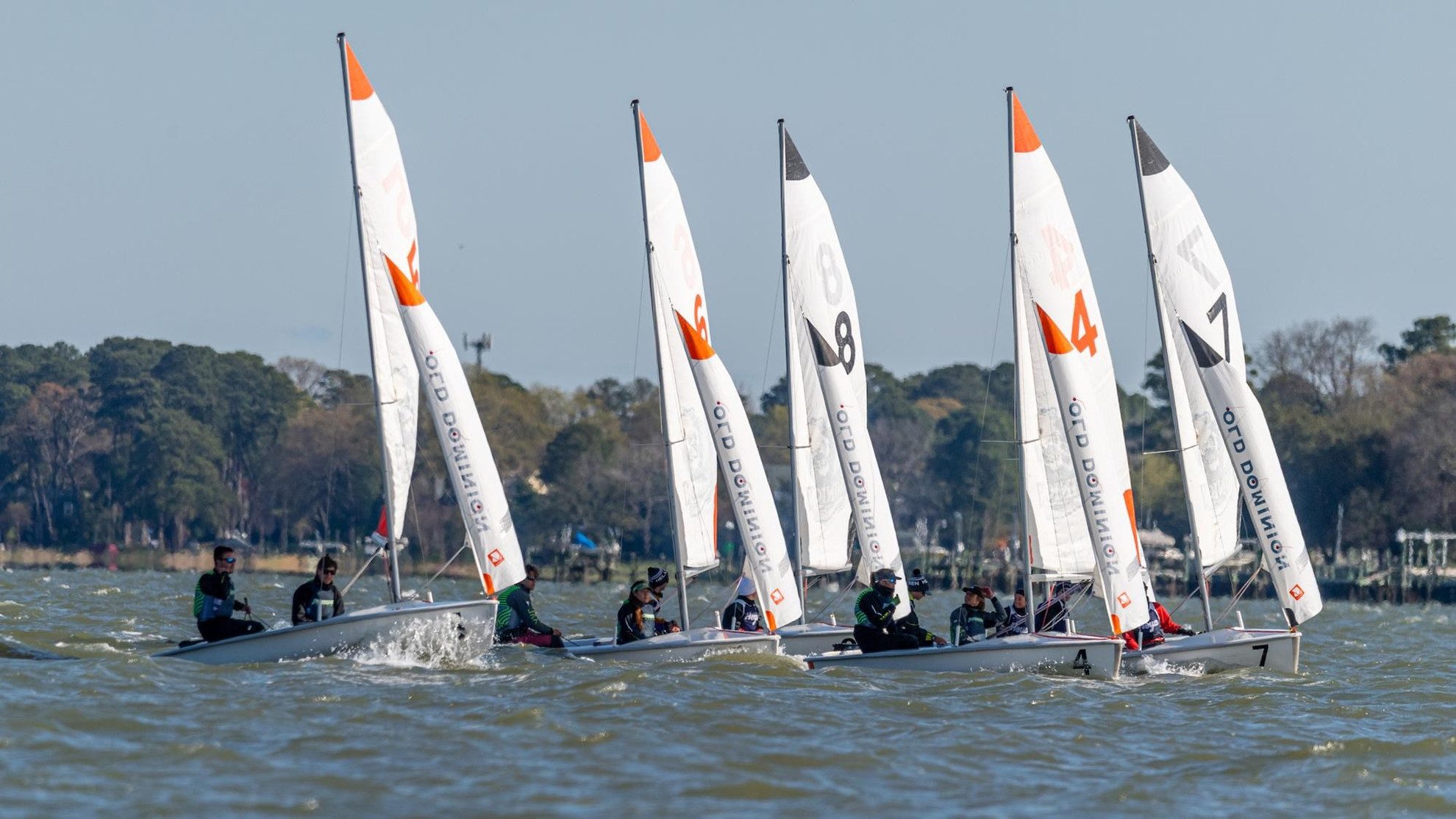 ODU Sailing Competes In Graham Hall Team Race and St. Mary's Fleet Race ...