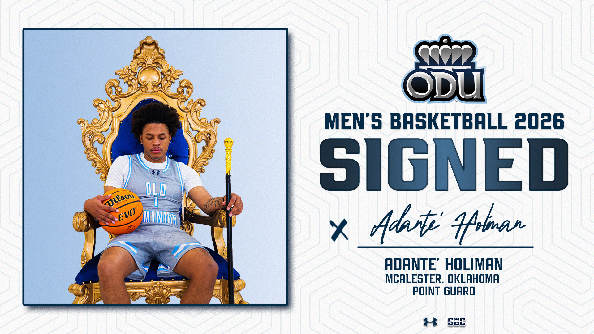Monarchs Add Former All-Sun Belt Guard Adante’ Holiman - Old Dominion ...