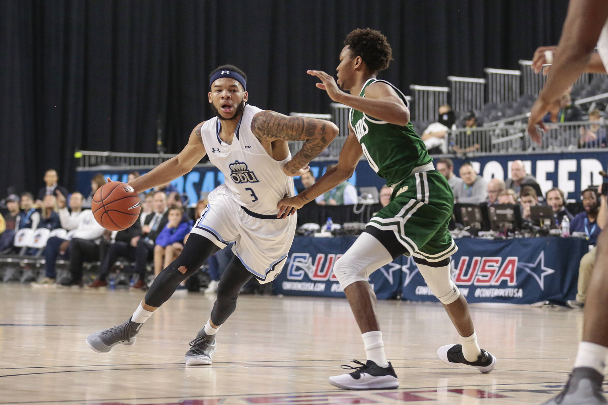 Xavier Green Hits a Monster Shot for ODU, Which Will Play for the C-USA ...