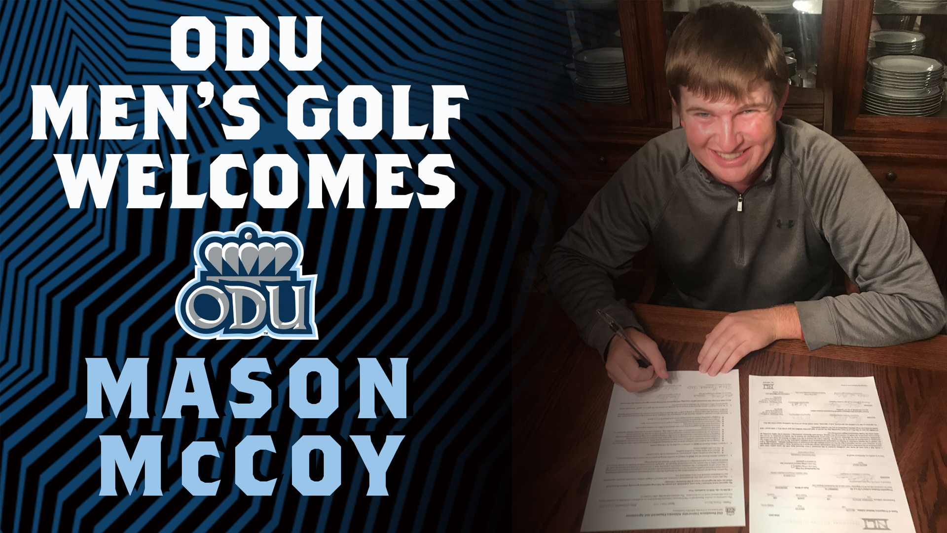Virginia Beach Native Mason McCoy Signs With ODU Men's Golf - Old ...