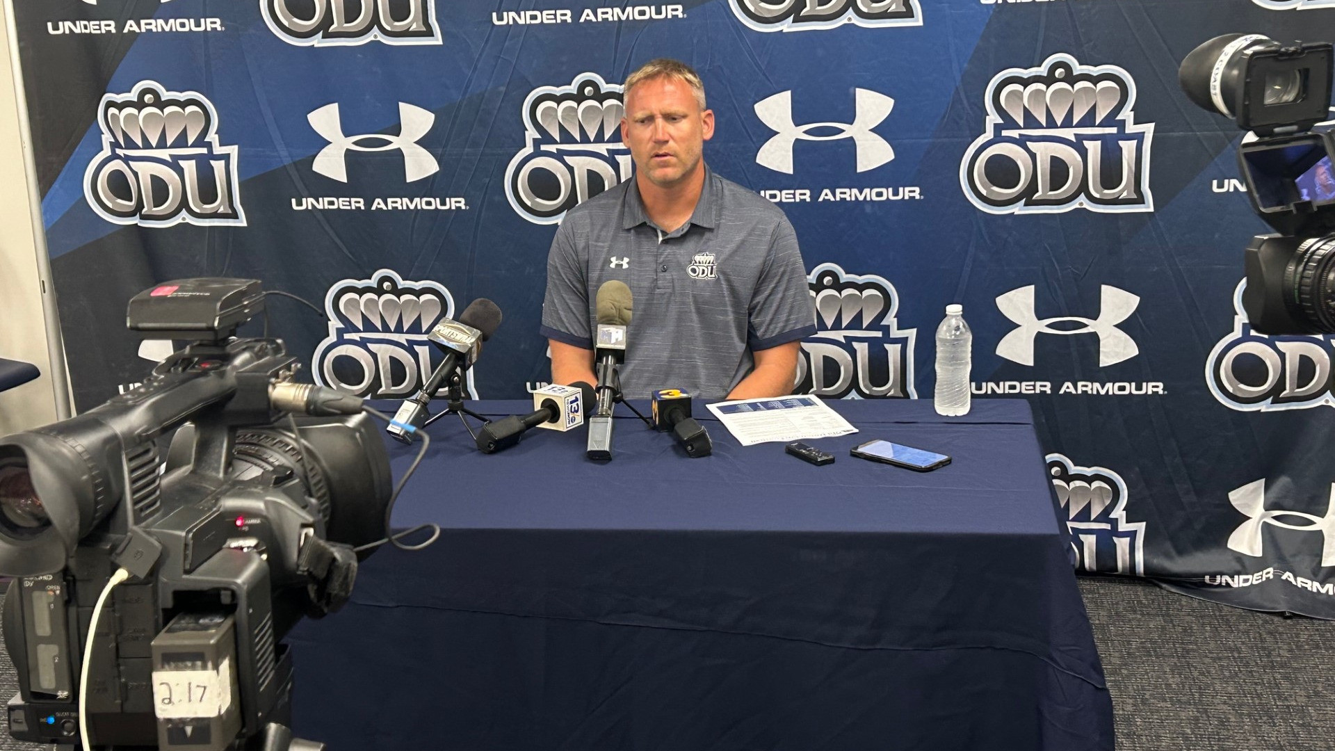 Ricky Rahne Press Conference (Wake Forest) - Old Dominion Athletics