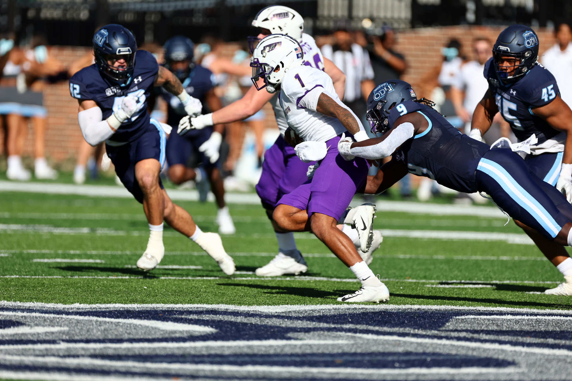 ODU Falls To JMU 37 3 In First Football Game Between The Two Schools ODU Falls To JMU 37 3 In First Football Game Between The Two Schools