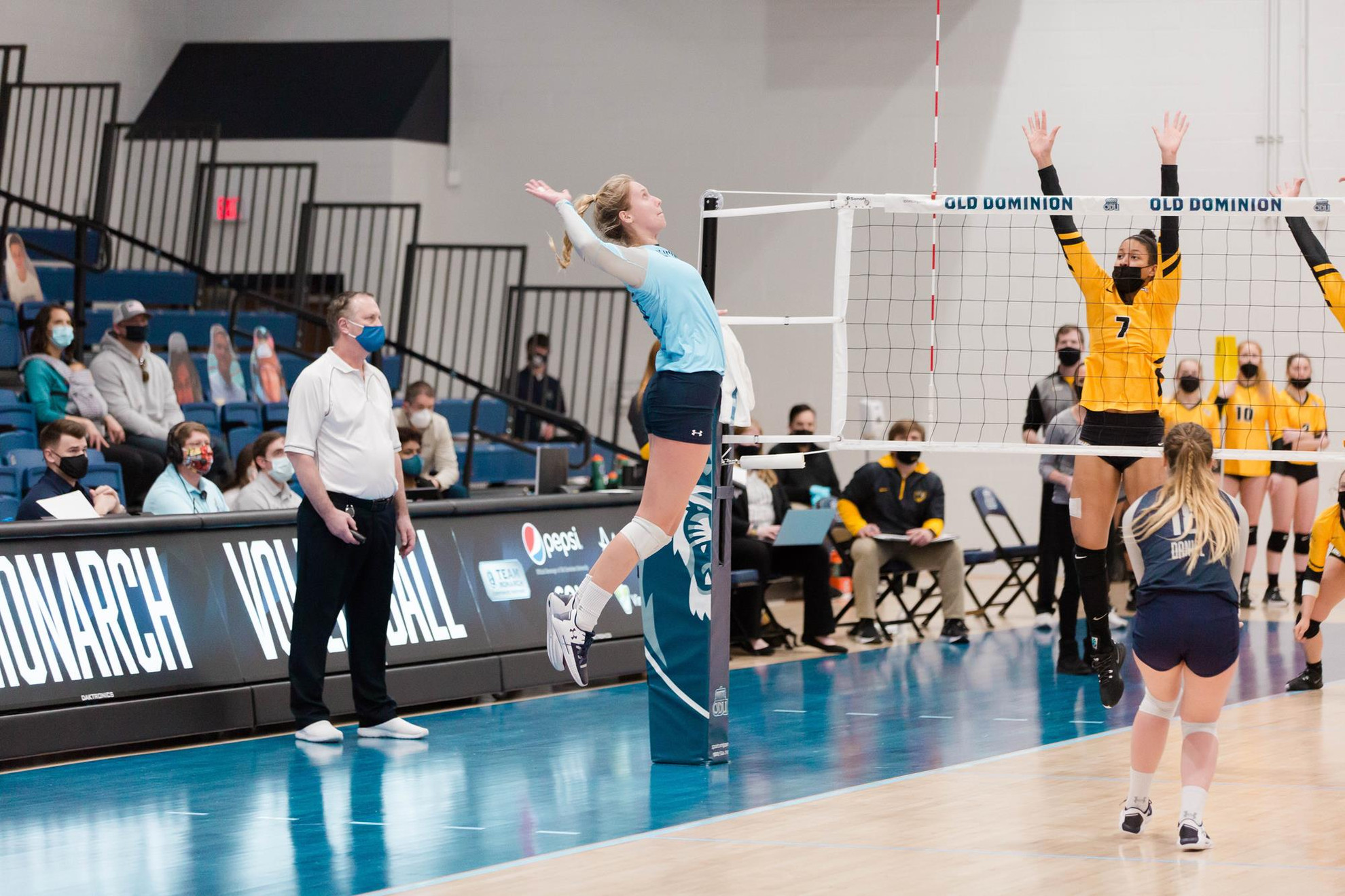 Volleyball Falls to VCU, 3-0 - Old Dominion Athletics