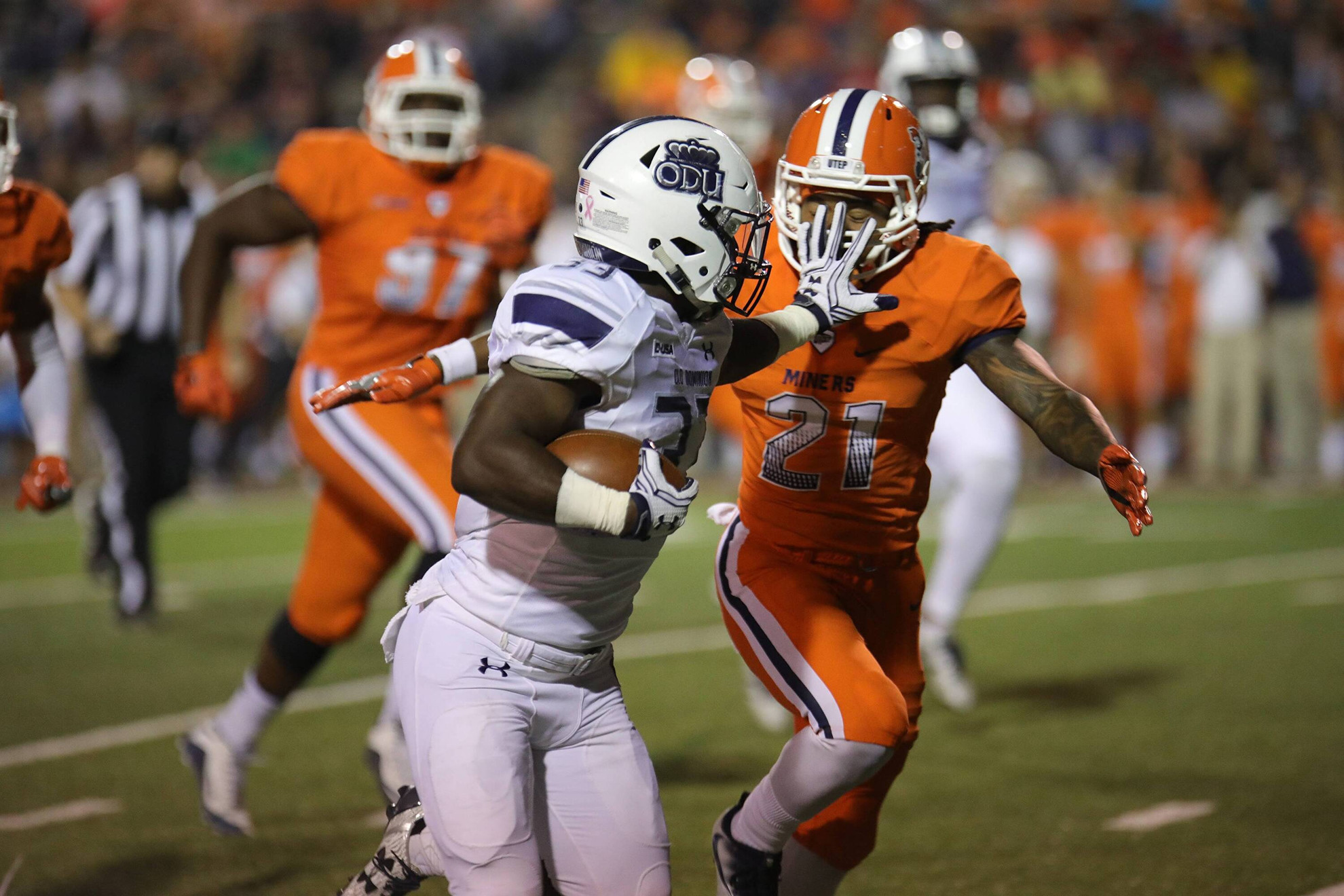 Strong Second Half Propels ODU to 31-21 Win at UTEP - Old Dominion ...