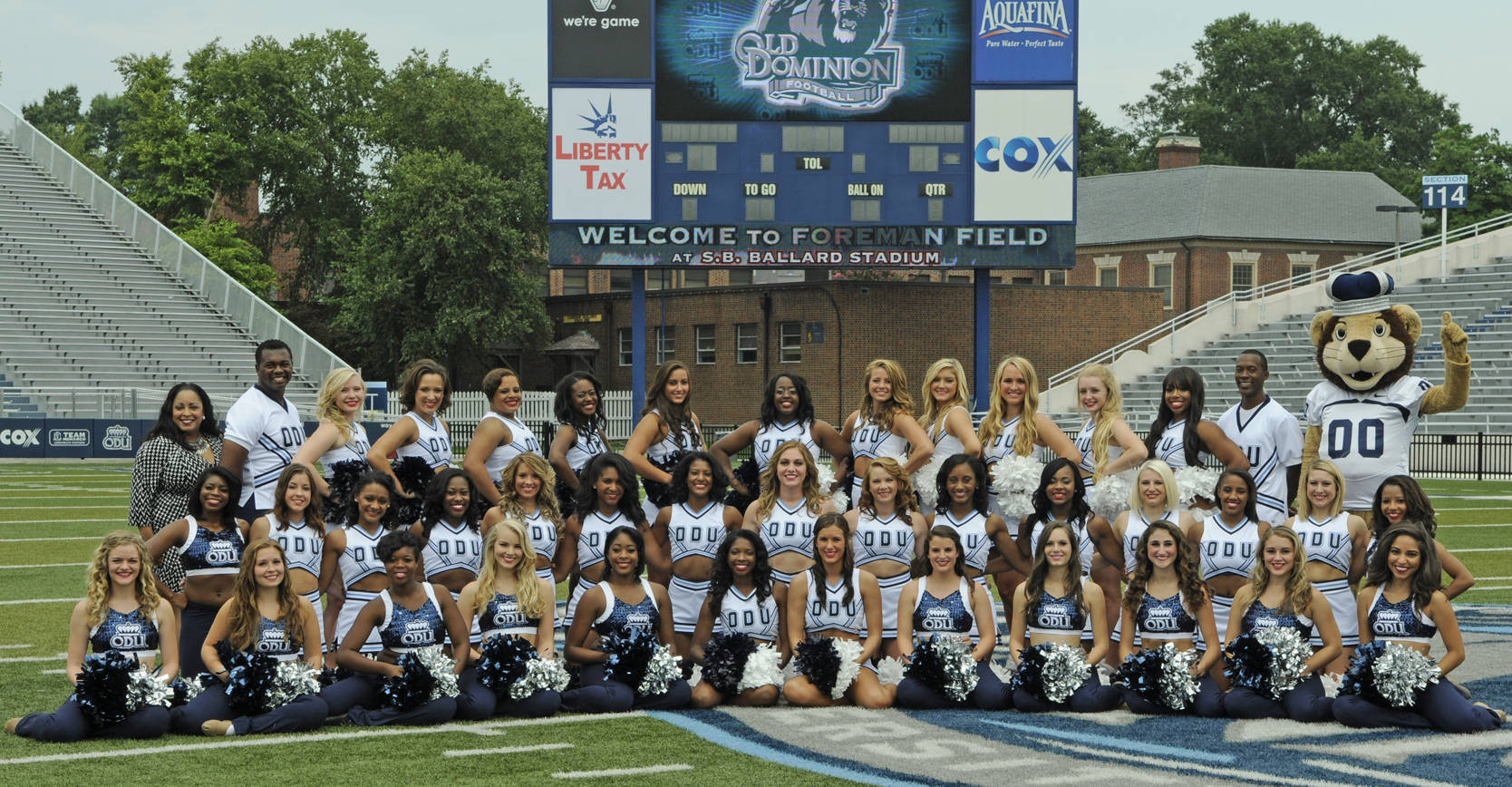 ODU Cheerleading - Old Dominion Athletics