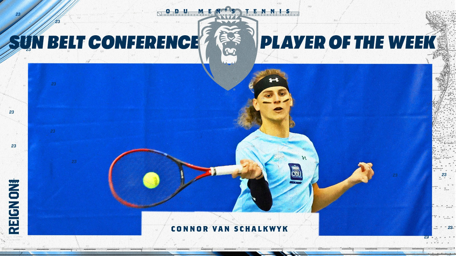 Connor van Schalkwyk Named Sun Belt Men's Tennis Player of The Week ...