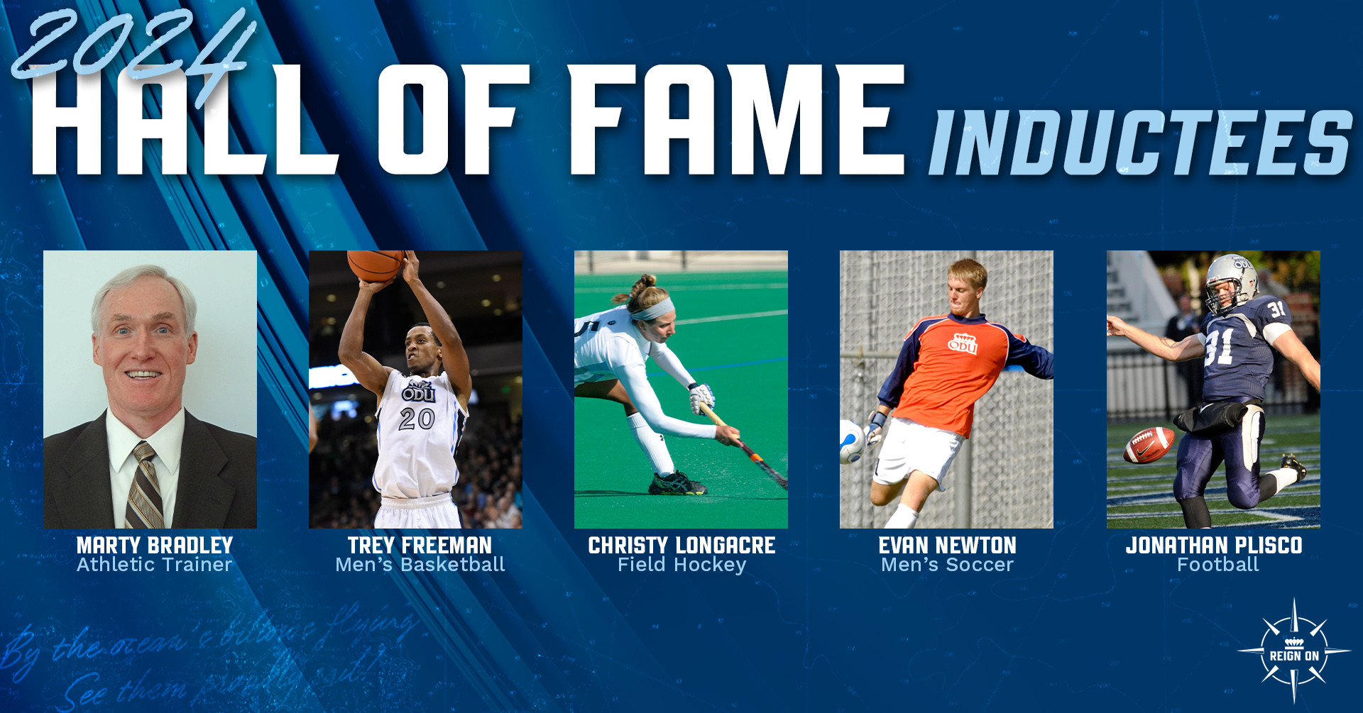 ODU to Induct Five Into Sports Hall of Fame - Old Dominion Athletics