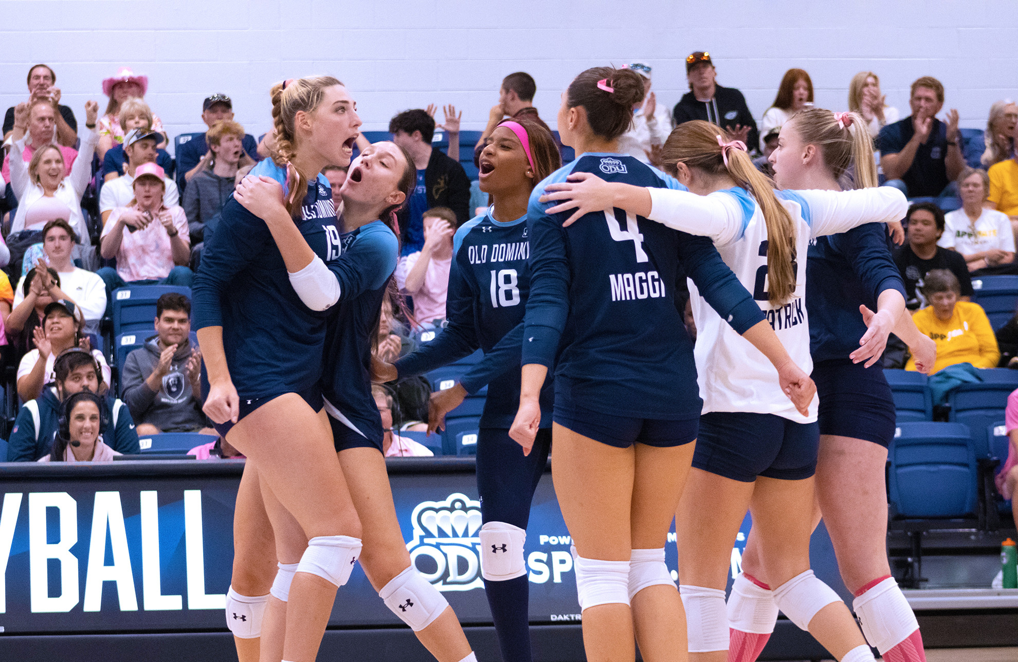ODU Volleyball sets new program record for wins in a season with 3-0 ...