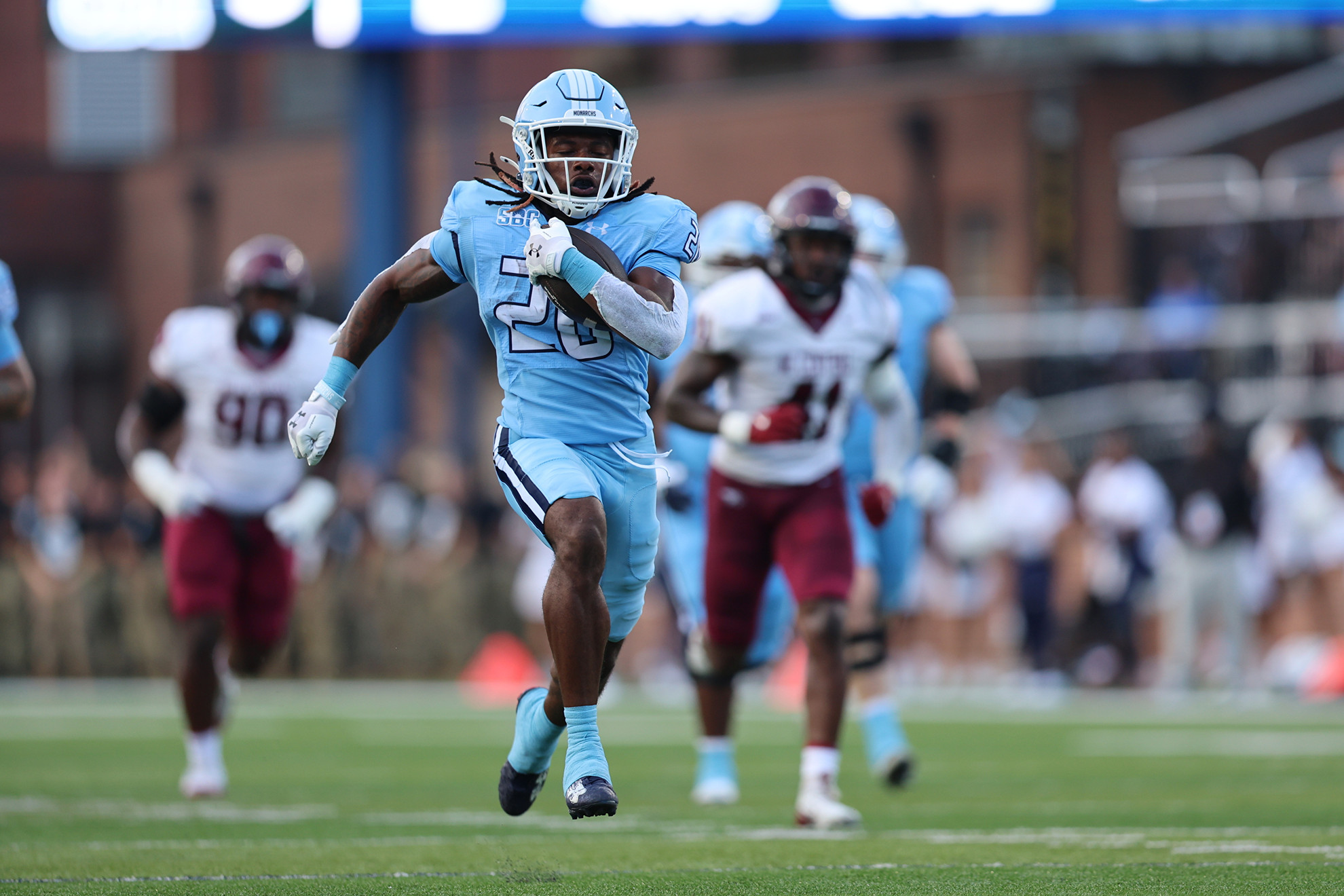 Colton Joseph, Trequan Jones Shine as ODU Football Rolls Past N.C ...