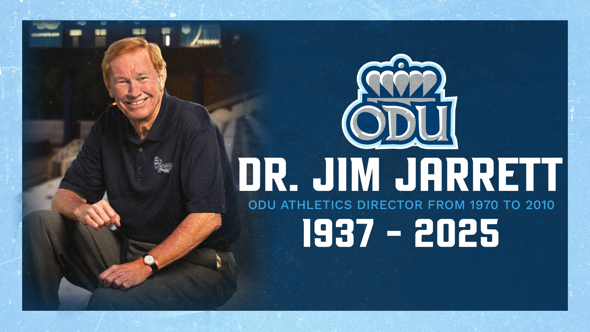 Dr. Jim Jarrett Tribute Video | Priority Auto Sports Radio 94.1 (WVSP FM)