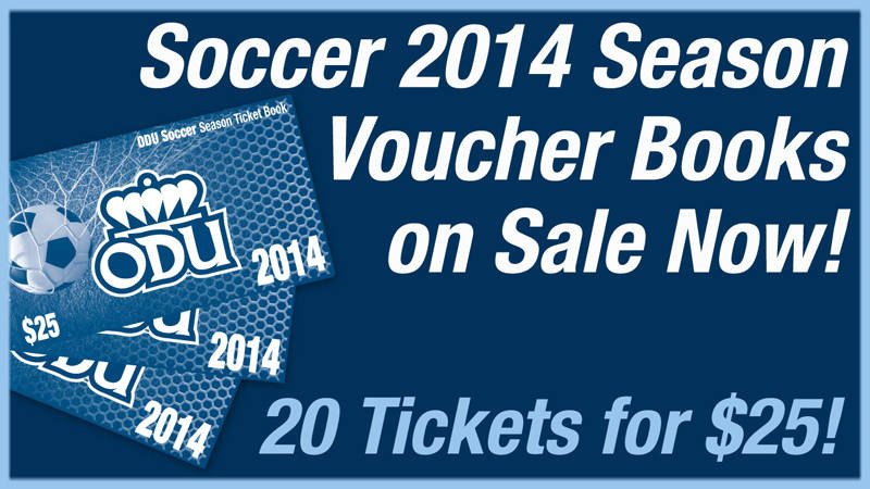 Soccer Voucher Books Now Available - Old Dominion Athletics