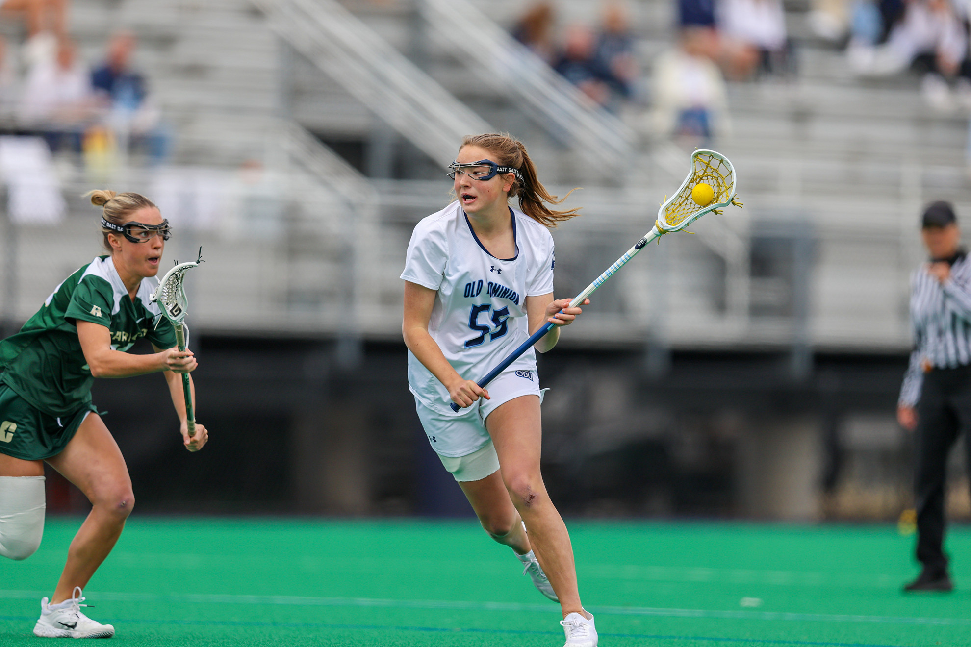 ODU Lacrosse’s Sarah Murrell Collects Fifth AAC Freshman of the Week ...