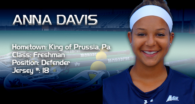 Get To Know Your Lady Monarchs: Anna Davis - Old Dominion Athletics