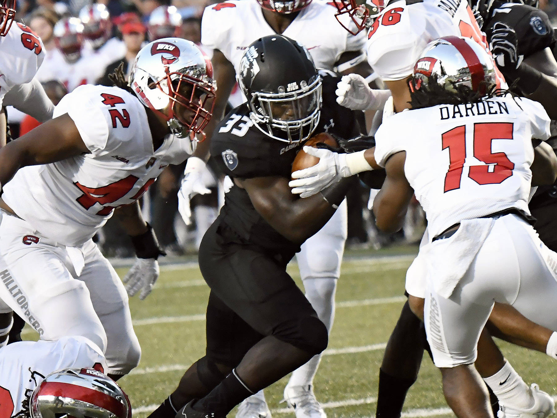 Lawry Posts Fifth Best Rushing Game of the Weekend - Old Dominion Athletics