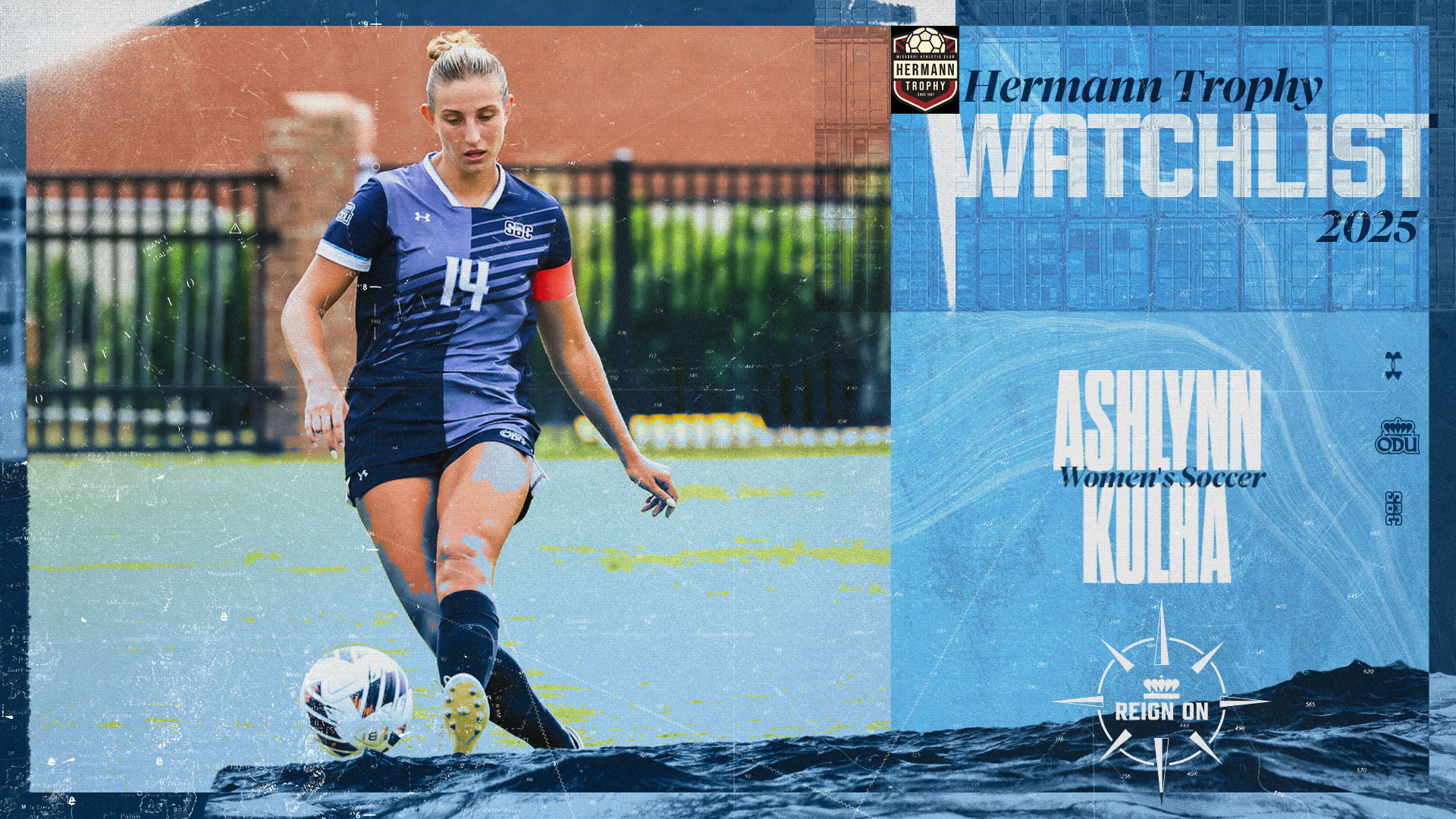 ODU Women's Soccer's Ashlynn Kulha Named to 2025 Hermann Trophy ...