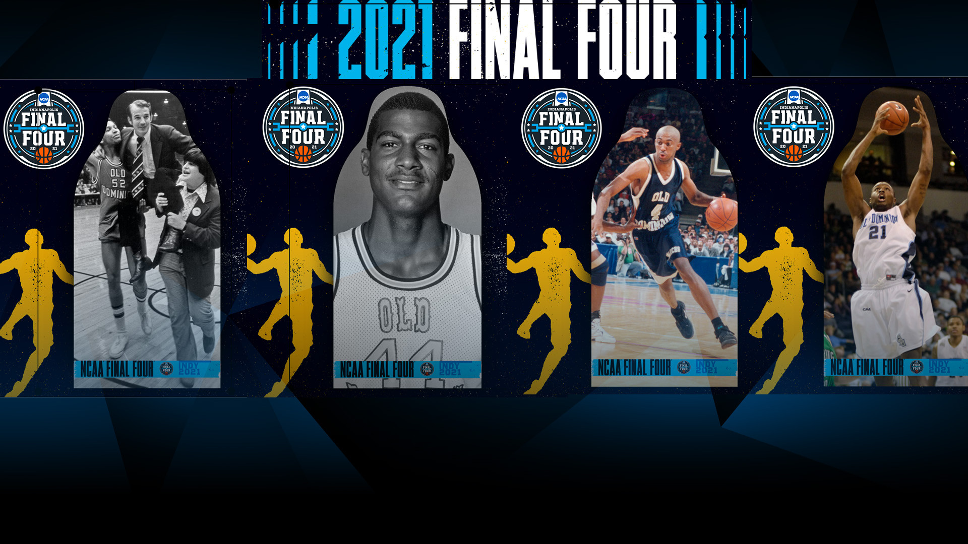 Minium: Cutouts of Sonny Allen, Kenny Gattison, Petey Sessoms and Frank ...