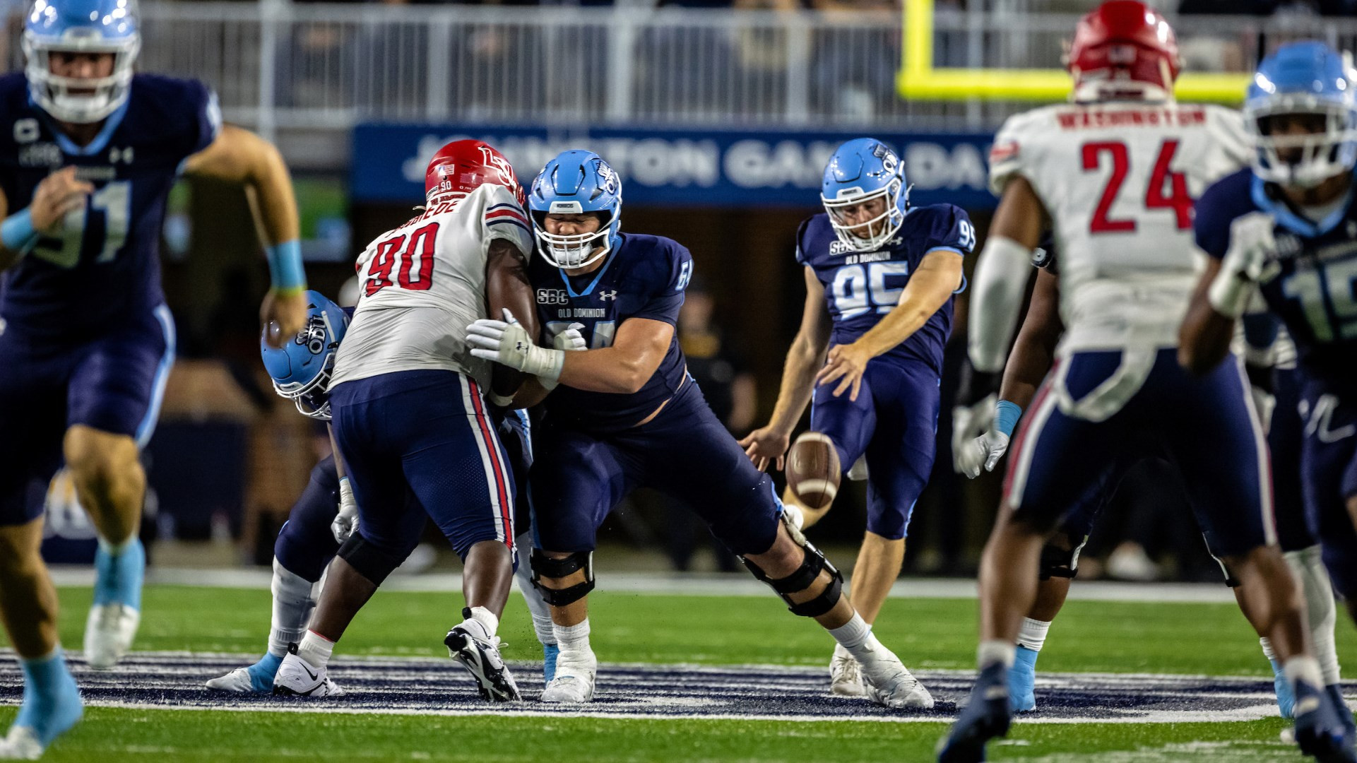Ethan Duane Named Ray's 8 Punter of the Week Finalist - Old Dominion ...