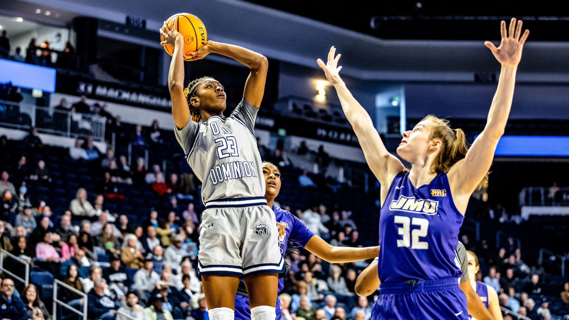 ODU Women fall to JMU in Overtime in Spite of Herculean Effort from ...