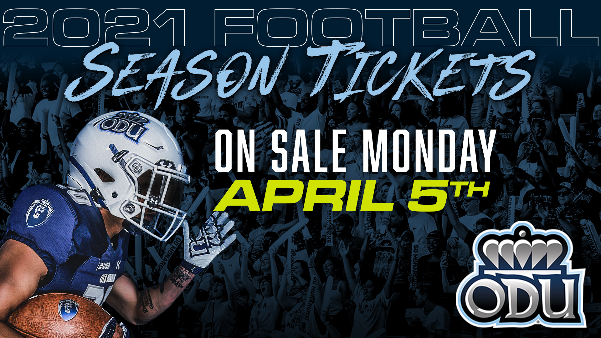 2021 ODU Football Season Tickets Are Now on Sale - Old Dominion Athletics
