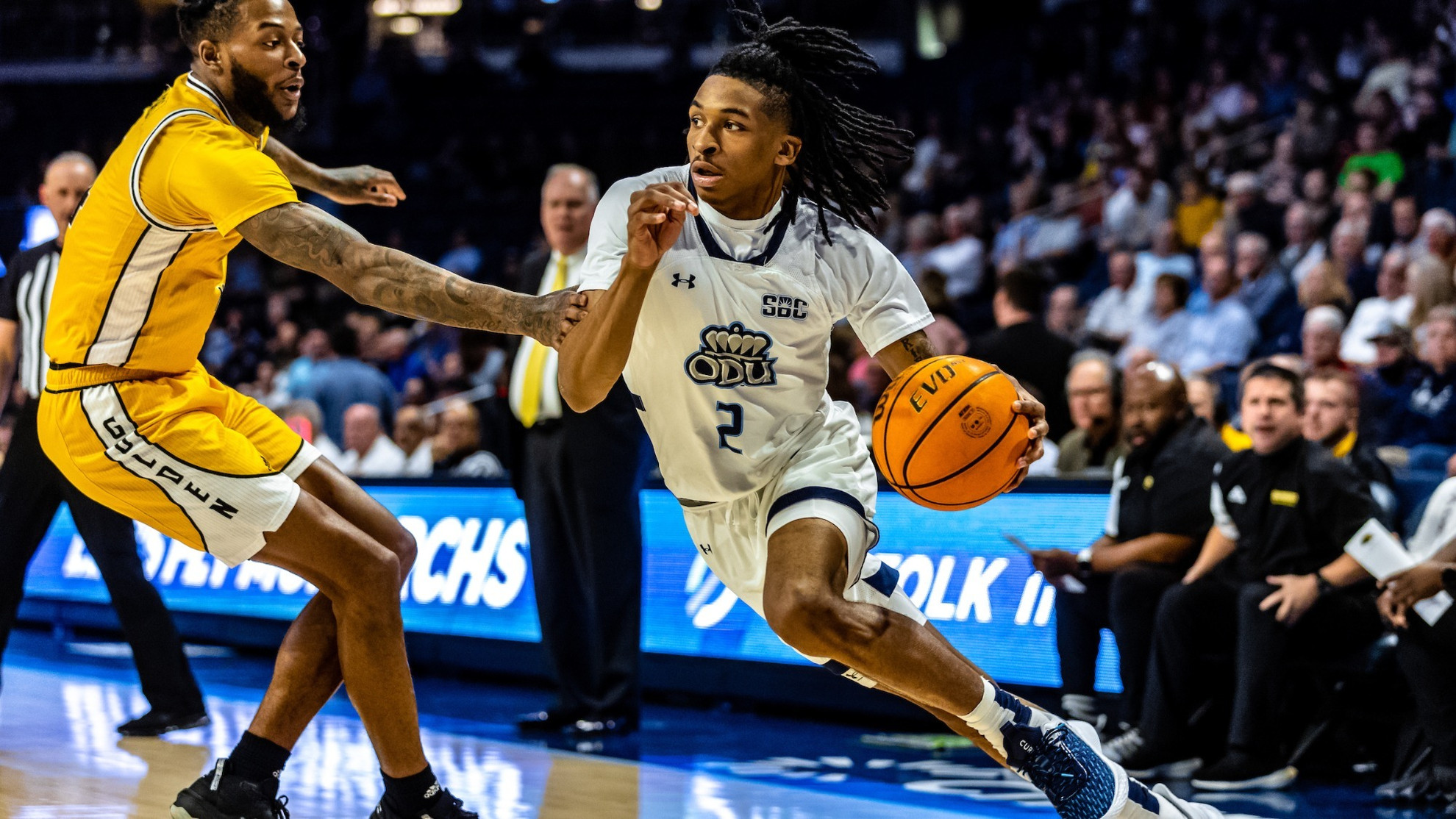 ODU Men's Basketball Team Rallies to Stun Sun Belt Leader Southern Miss ...
