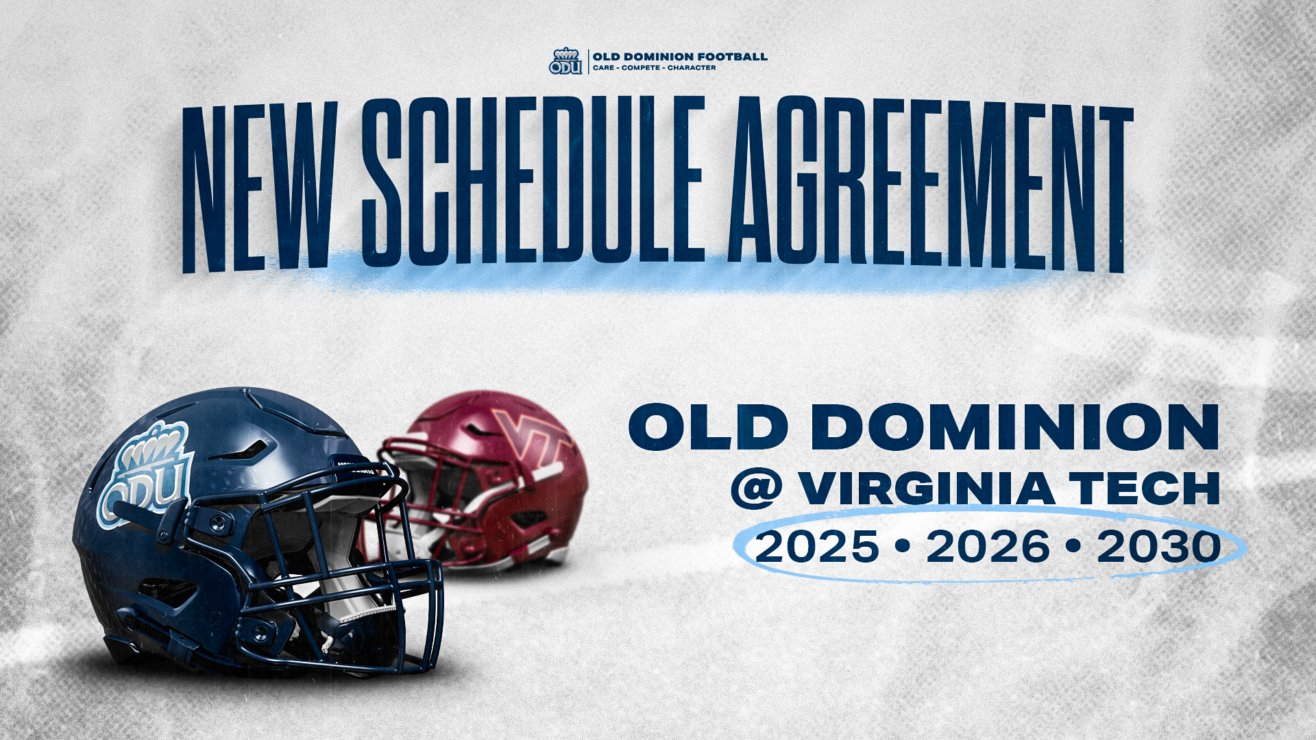Old Dominion Announces Changes to Virginia Tech Football Series - Old ...