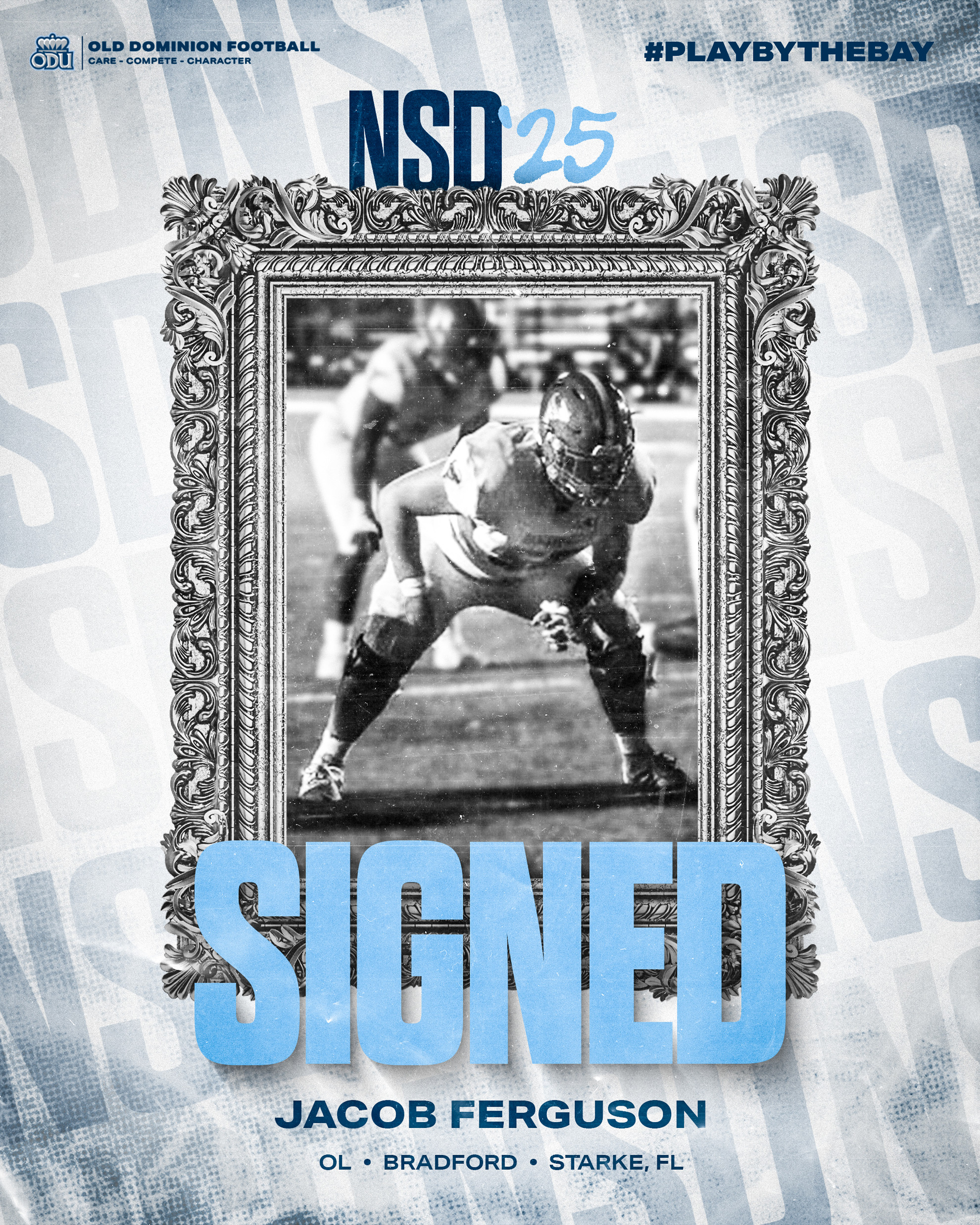 Jacob Ferguson - 2025 Signing Day - Old Dominion Athletics