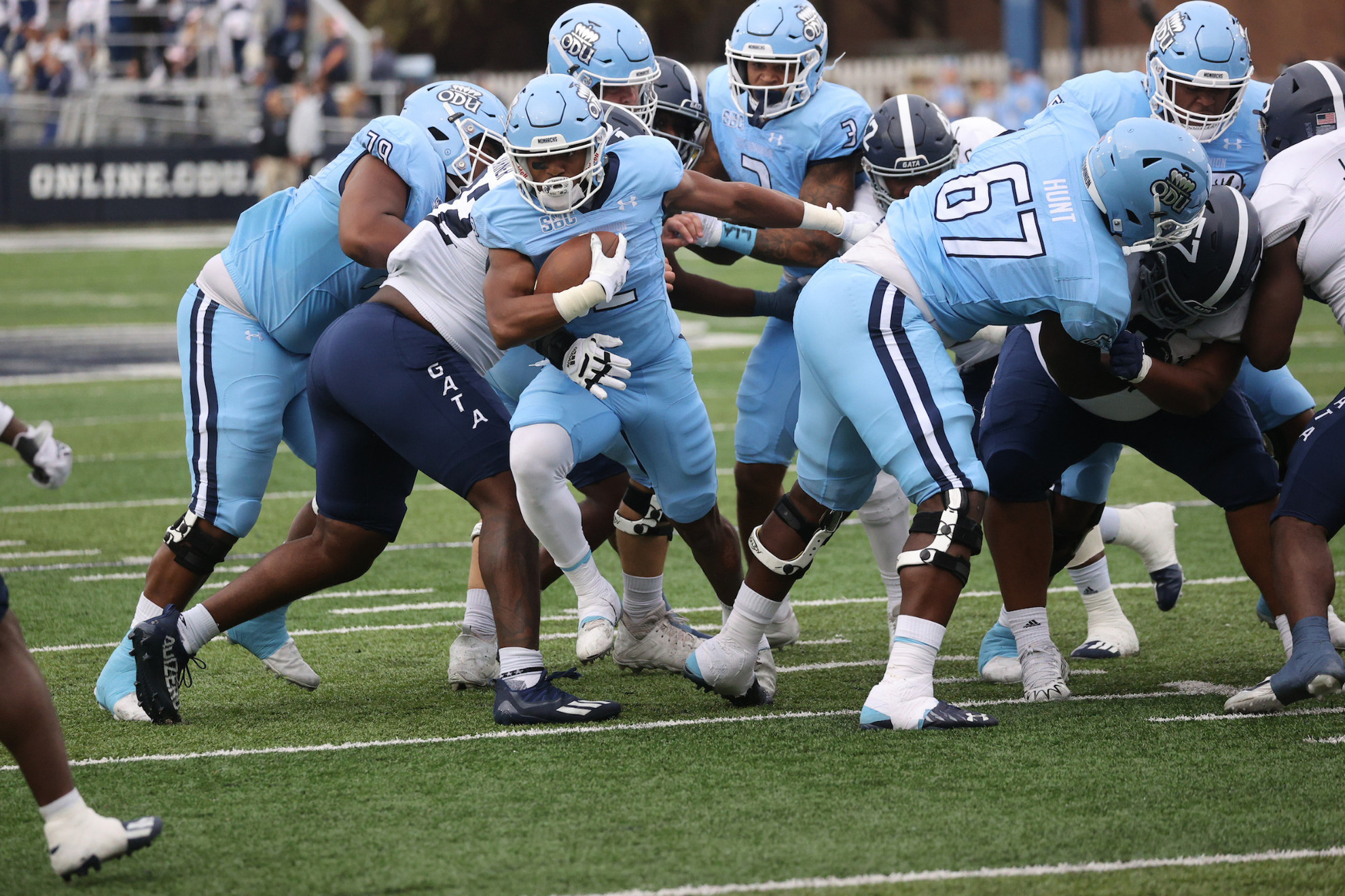 Late ODU Football Rally Comes Up Short as Monarchs Fall to Georgia ...