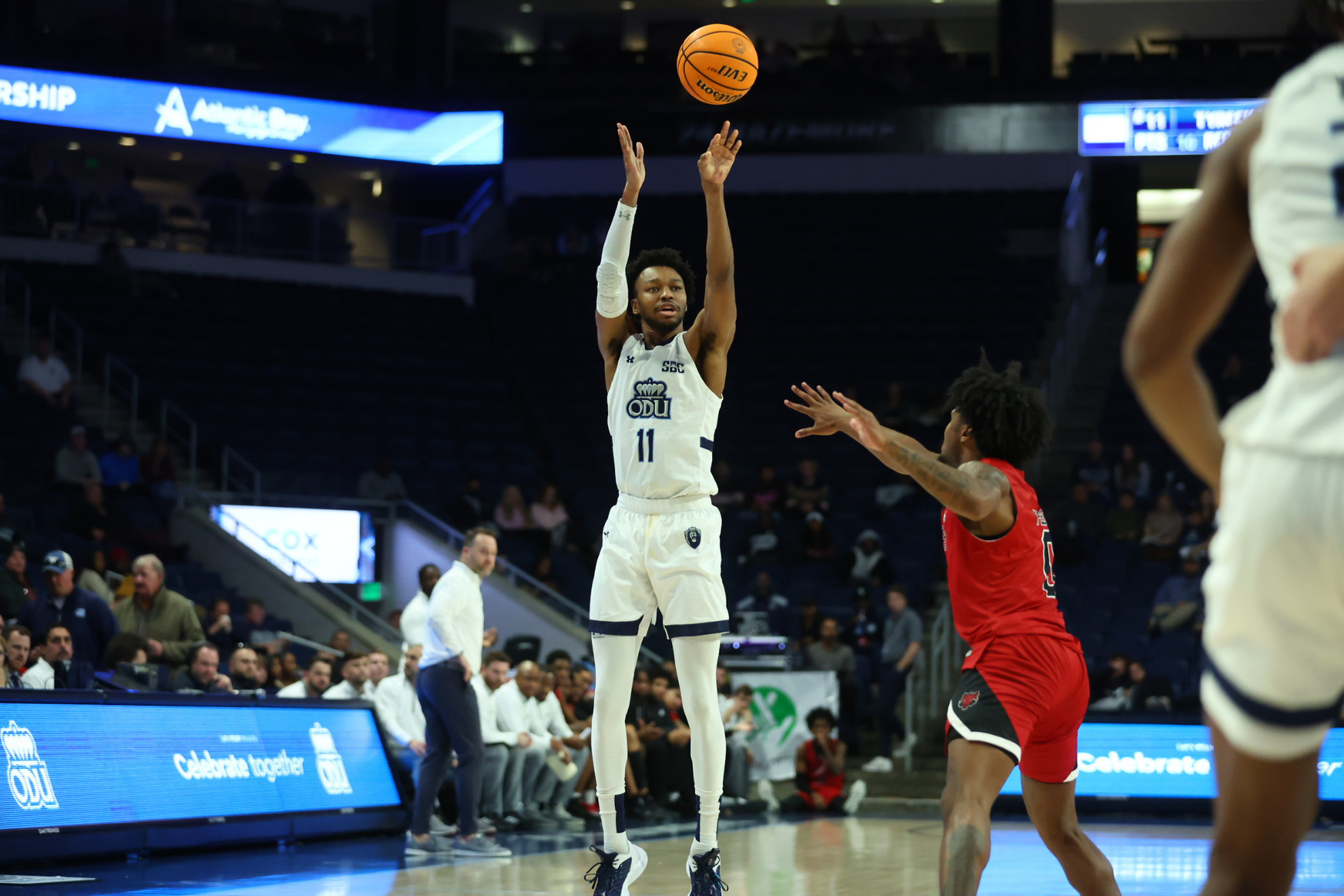 ODU Men's Basketball Rally Comes Up Just Short in First Sun Belt Game ...