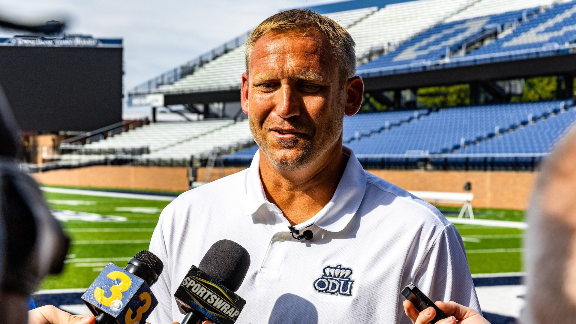 Ted Alexander and Andy Mashaw Interview with Football Head Coach, Ricky ...