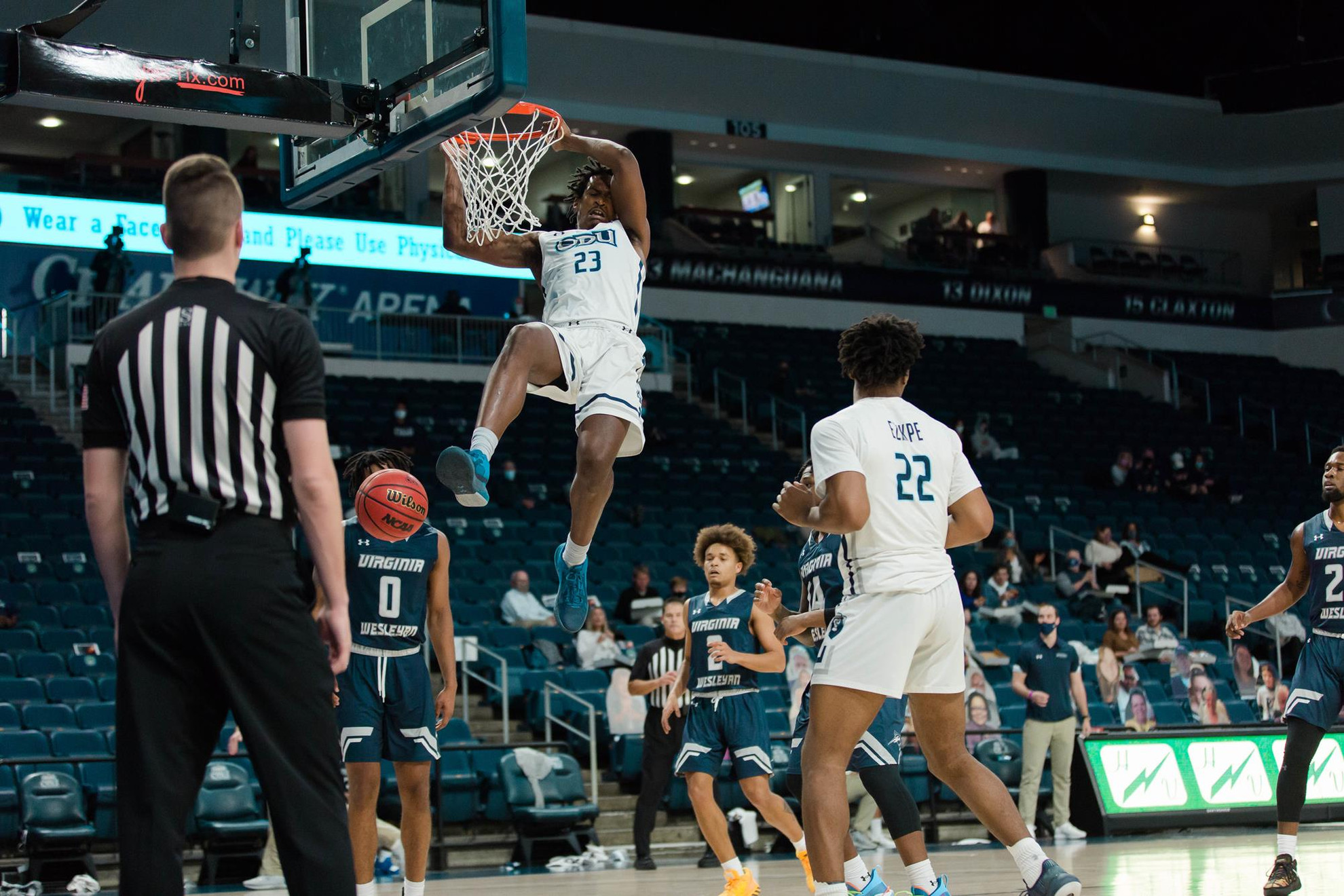 ODU Basketball Concludes Non-Conference Play With a 77-57 Victory over ...