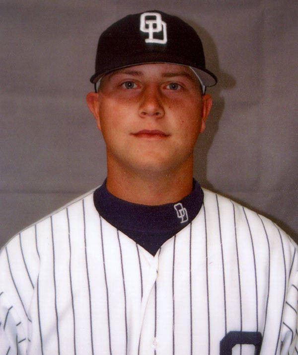 Justin Gregula - Baseball 2006 - Old Dominion Athletics