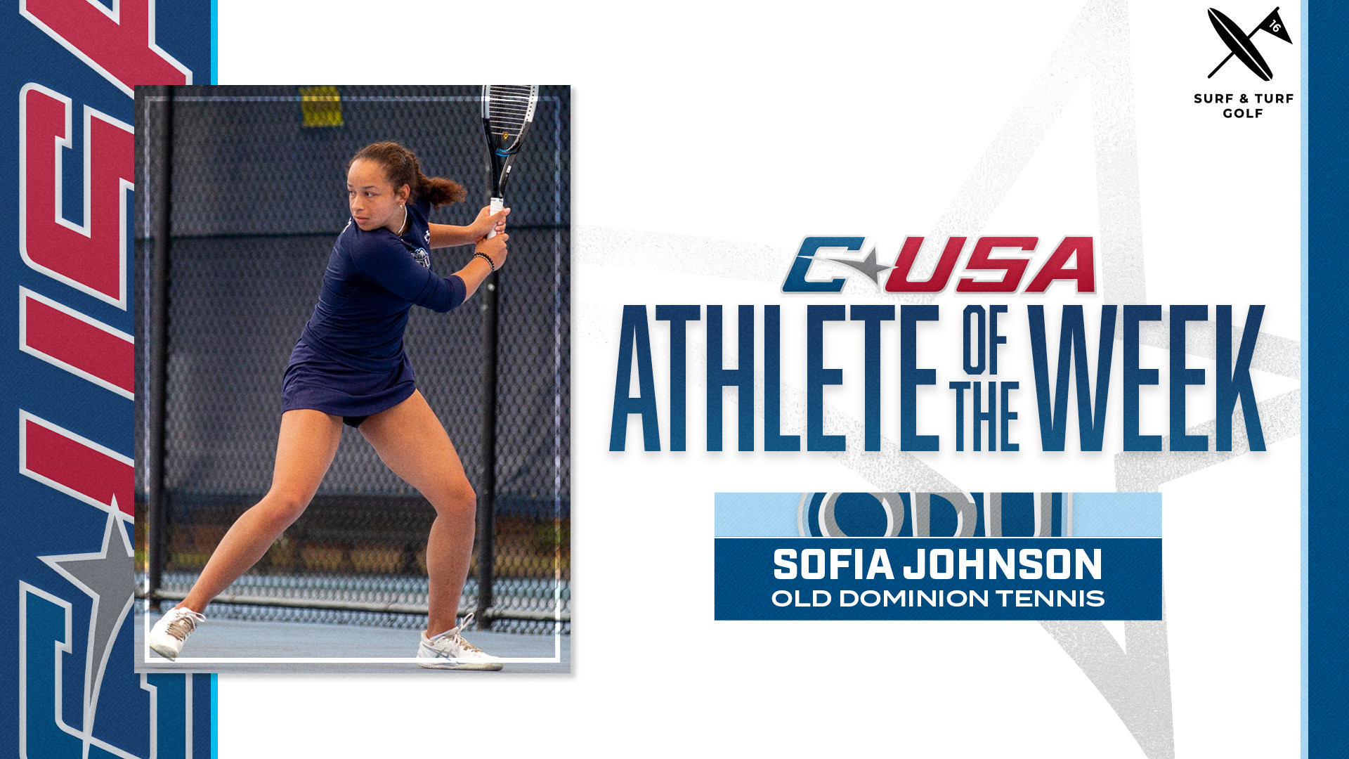 Sofia Johnson Named C-USA Women's Tennis Athlete of the Week - Old Dominion Athletics