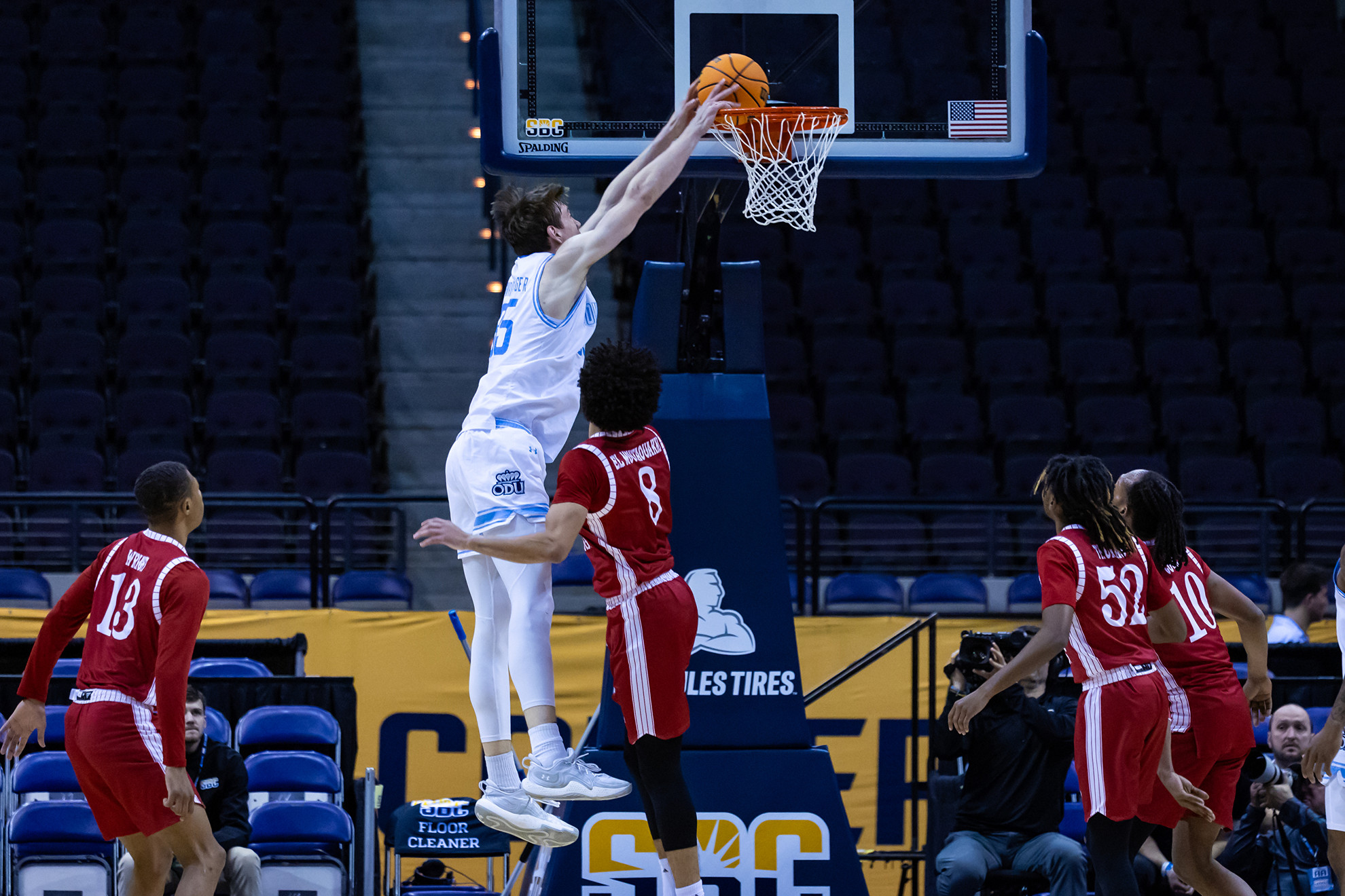 ODU Men's Basketball Rolls Past Louisiana, 67-49, in Sun Belt ...