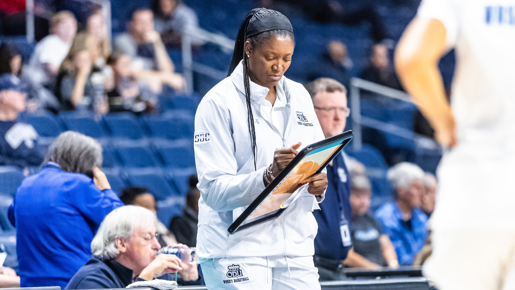 WBB: 2024 Summer Practice Interview with Coach DeLisha Milton-Jones - Old Dominion Athletics