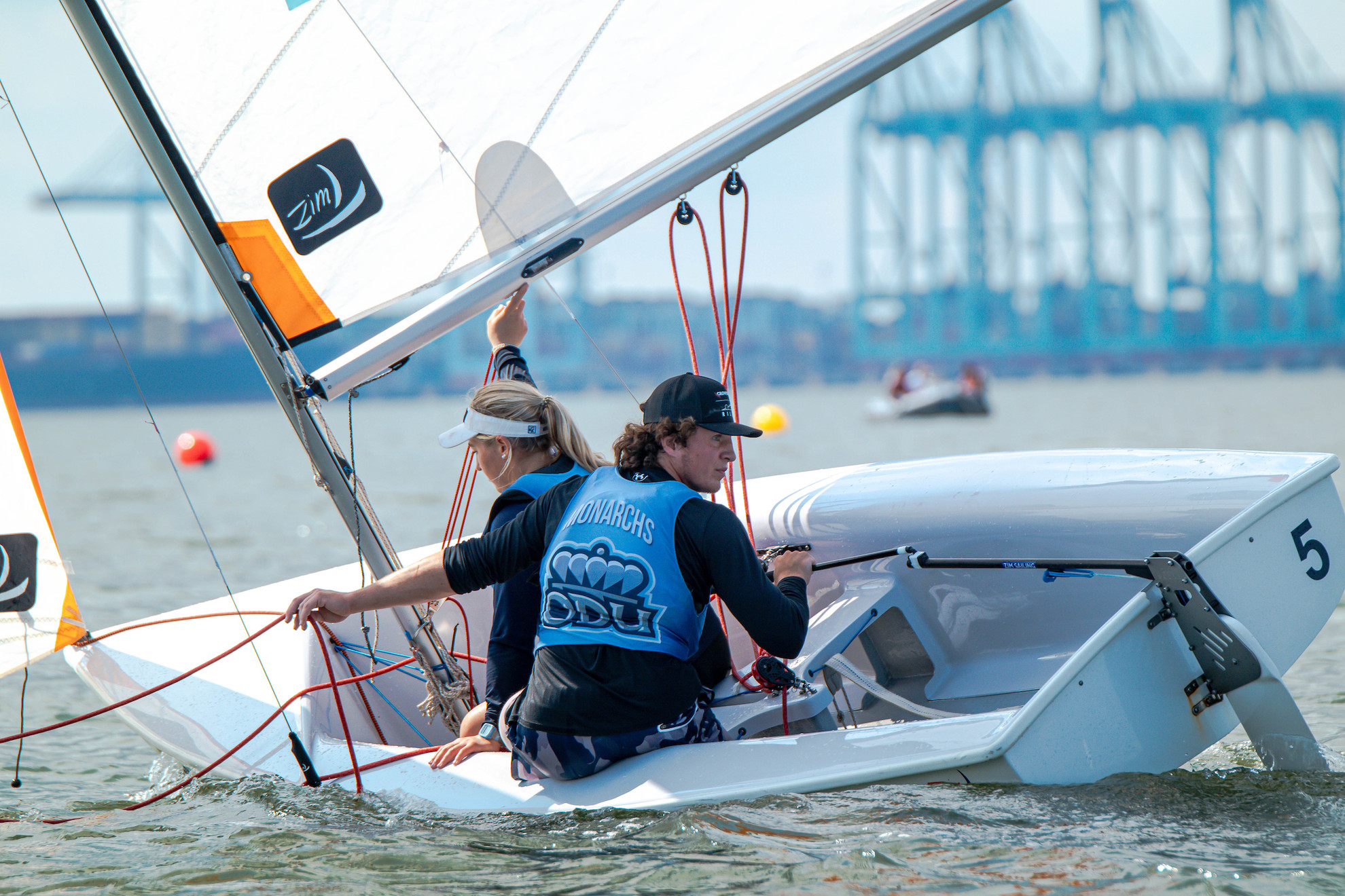 Sailing Finishes Fifth at CofC Women's Regatta - Old Dominion Athletics