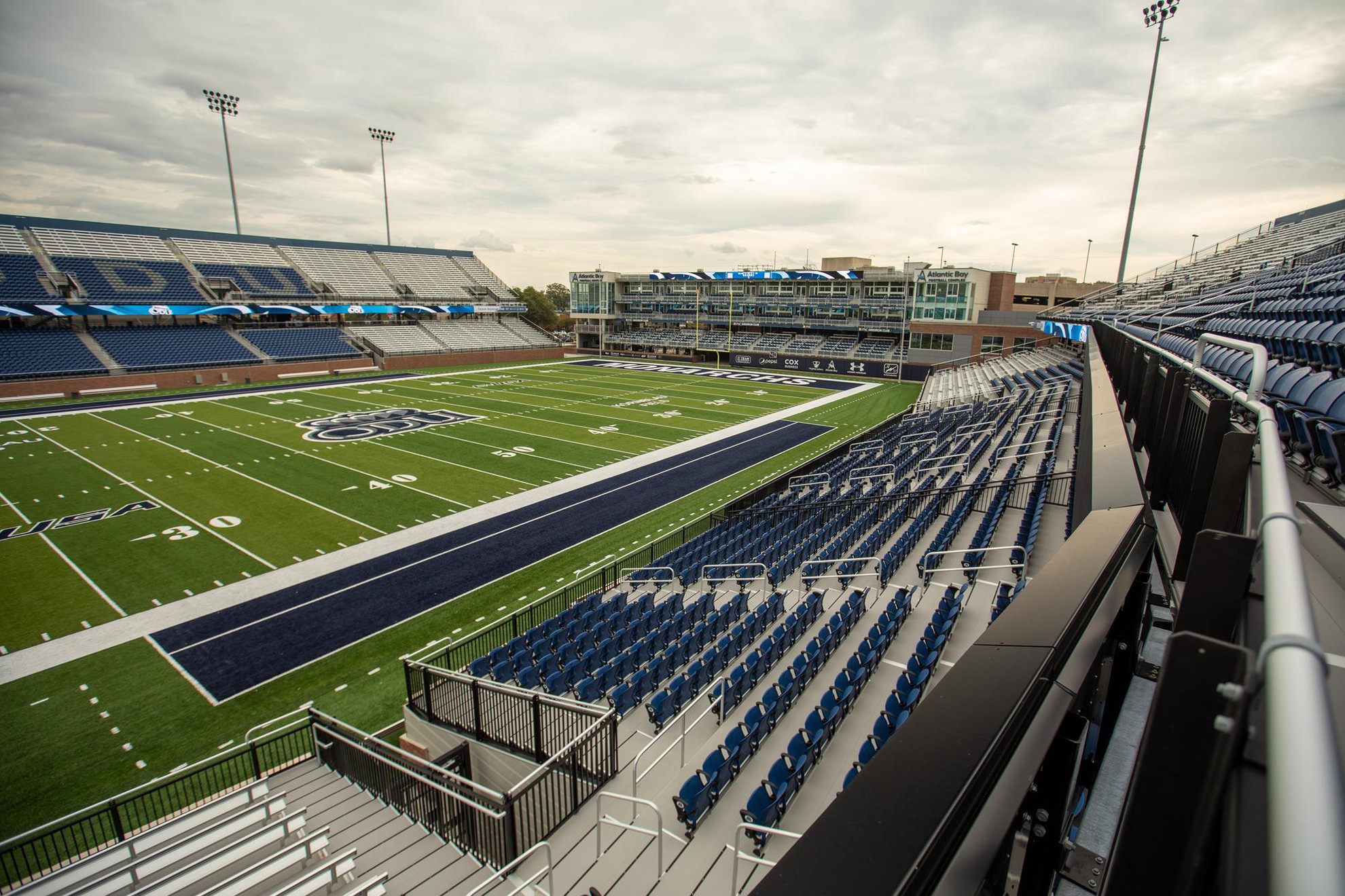 Odu Football Stadium Seating Demolition On The Gridiron At Old