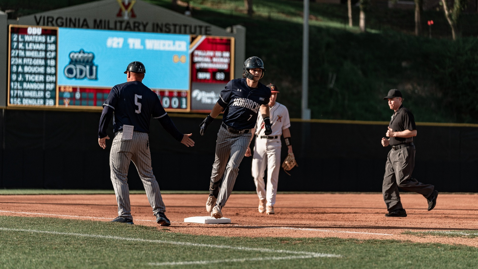 Six Home Runs Spark 11-6 Win at VMI for ODU Baseball - Old Dominion ...