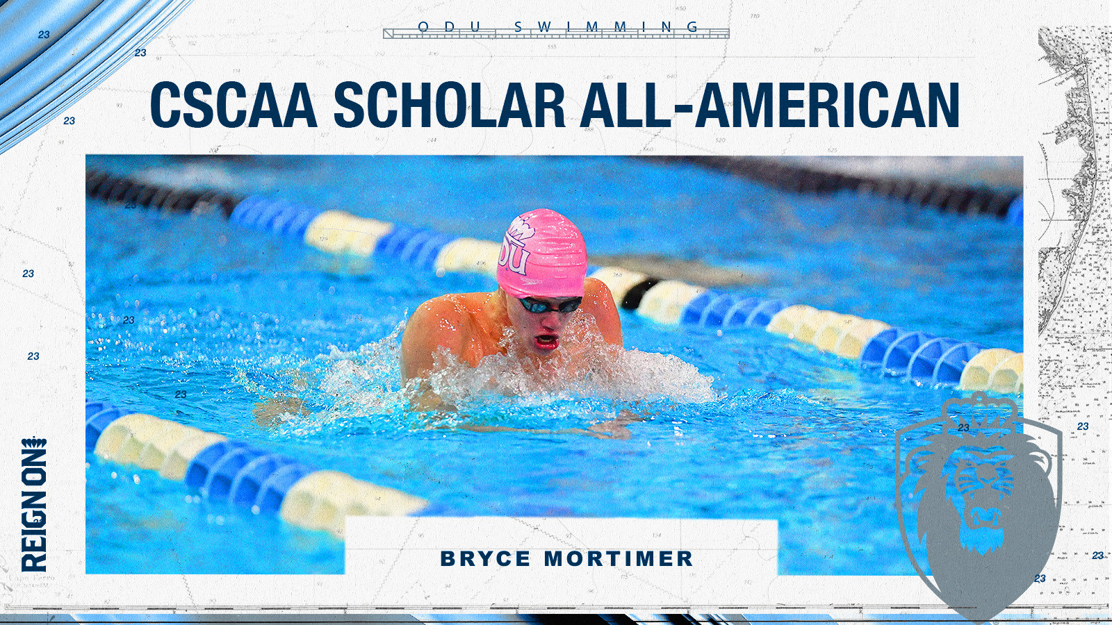 Bryce Mortimer Named CSCAA Scholar All-American - Old Dominion Athletics