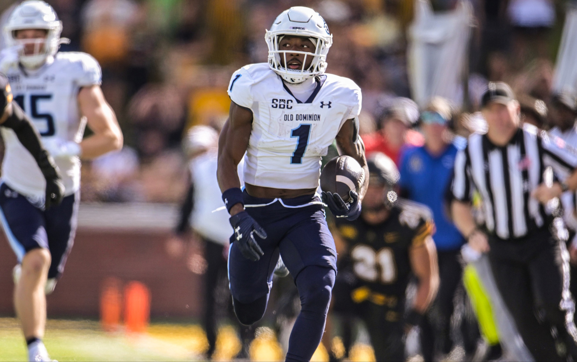 ODU FOOTBALL TURNS THE BALL OVER FOUR TIMES AND FALLS AT APPALACHIAN ...