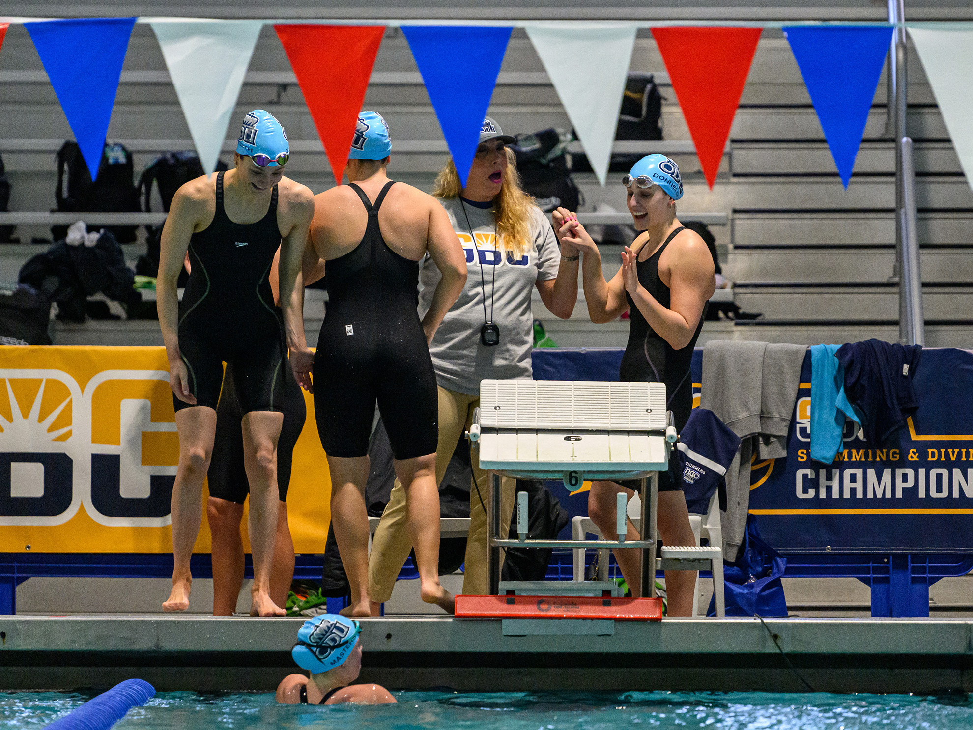 Women's Swimming Sits in Tie for Third After Day One at Sun Belt ...