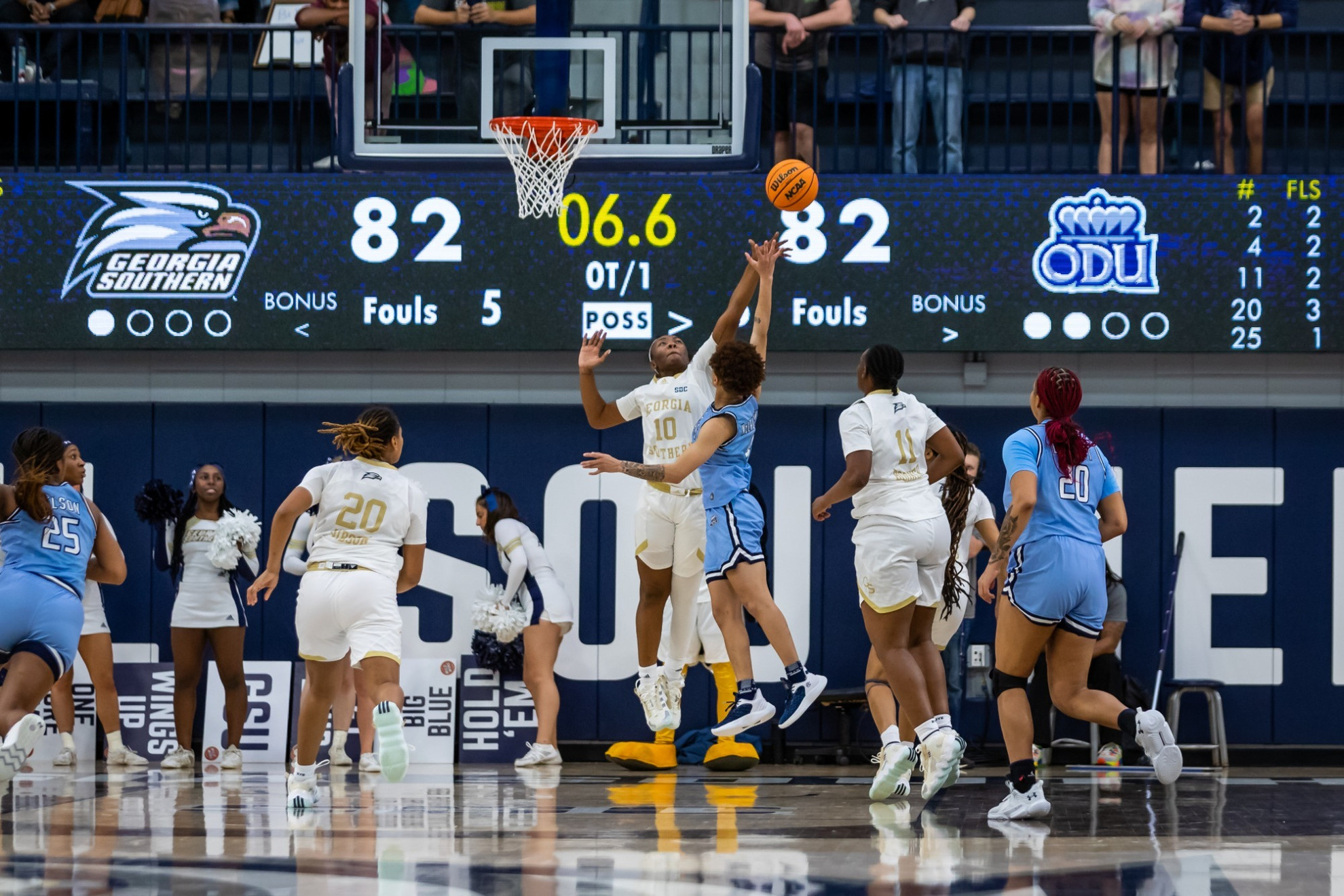McLaughlin Lifts Monarchs to 84-82 Overtime Win at Georgia Southern ...