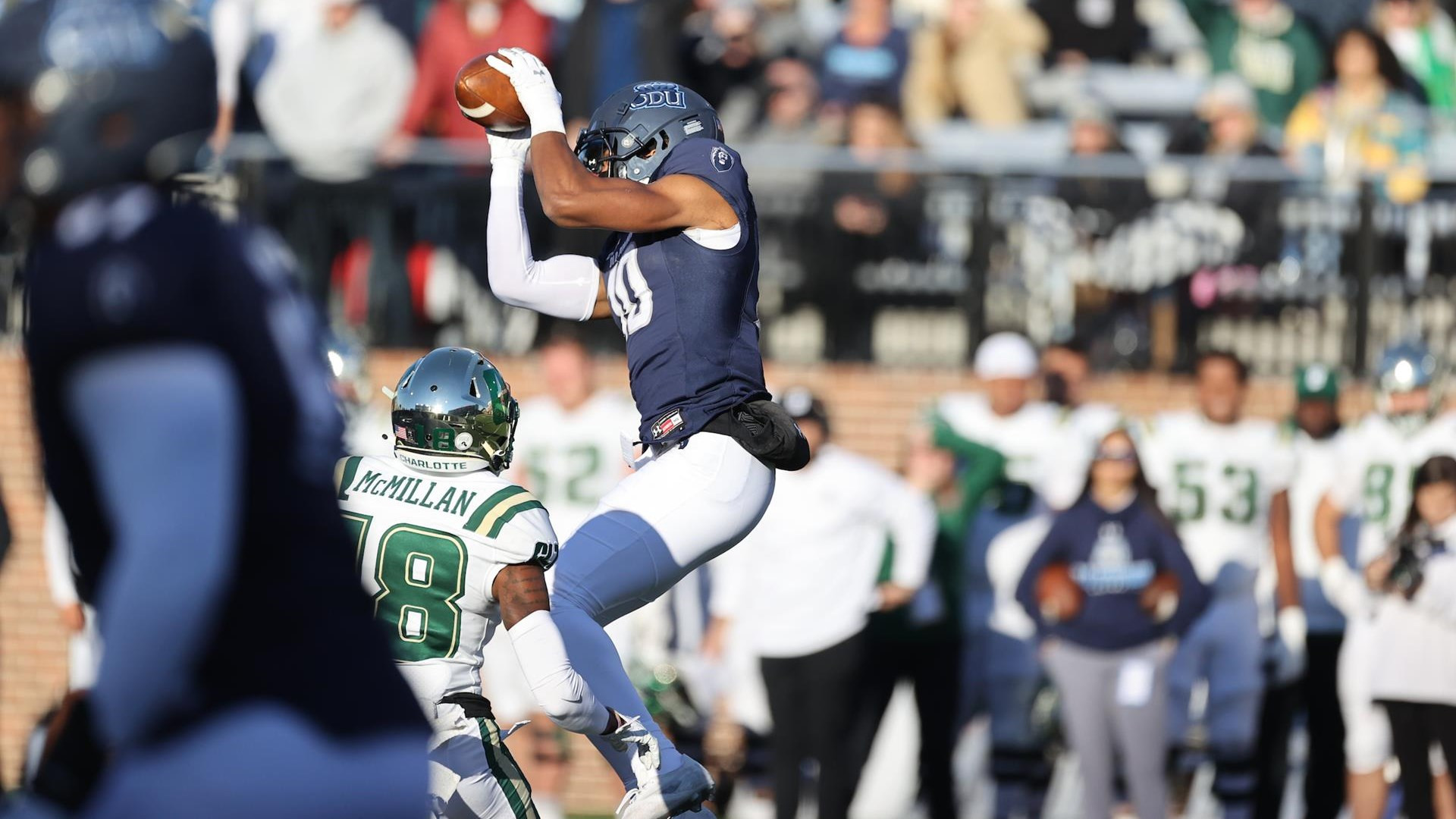 ODU Football Team Rolls past Charlotte, 56-34, and Becomes Bowl ...