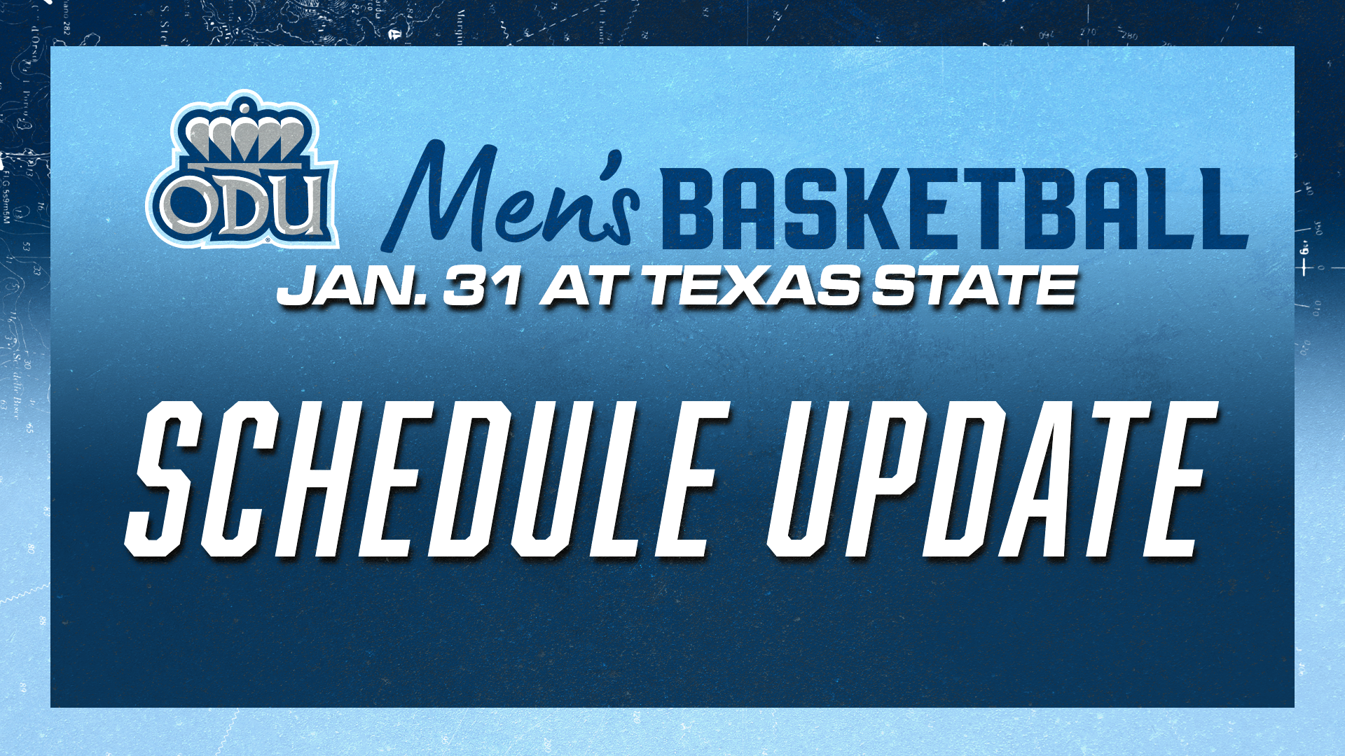 Saturday’s Men’s Basketball Game At Texas State Moved Up To 2 P.M. ET ...