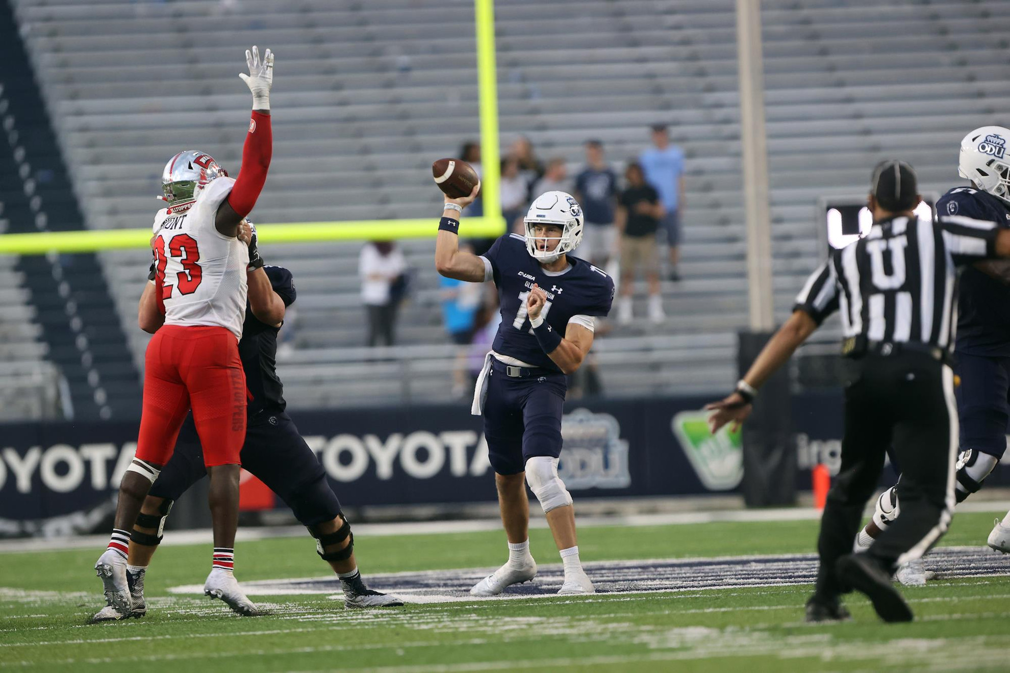 Minium: ODU Football Quarterback Hayden Wolff was Ready When he Got the ...